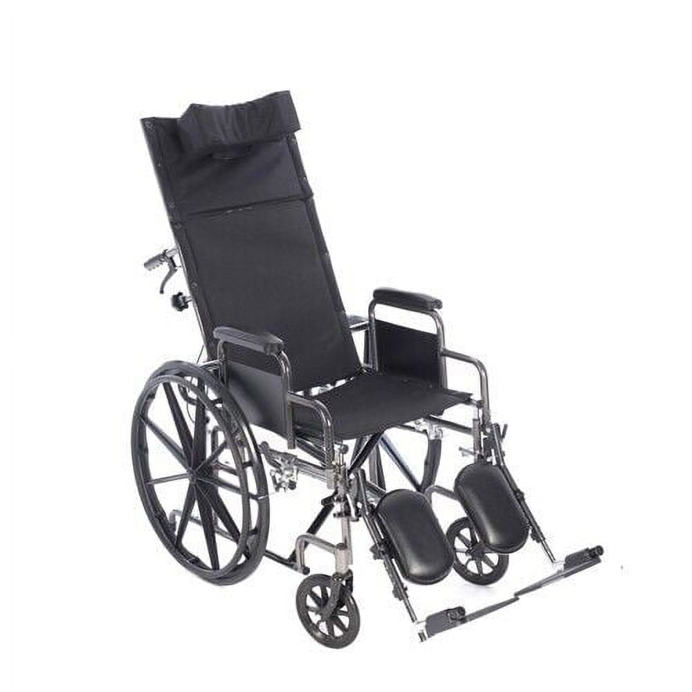"Proactive Medical Heavy Duty Chariot-RC 16"" Reclining Wheelchair with ...