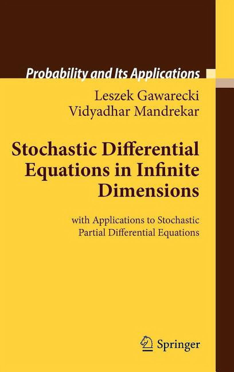 Probability and Its Applications Stochastic Differential Equations in ...