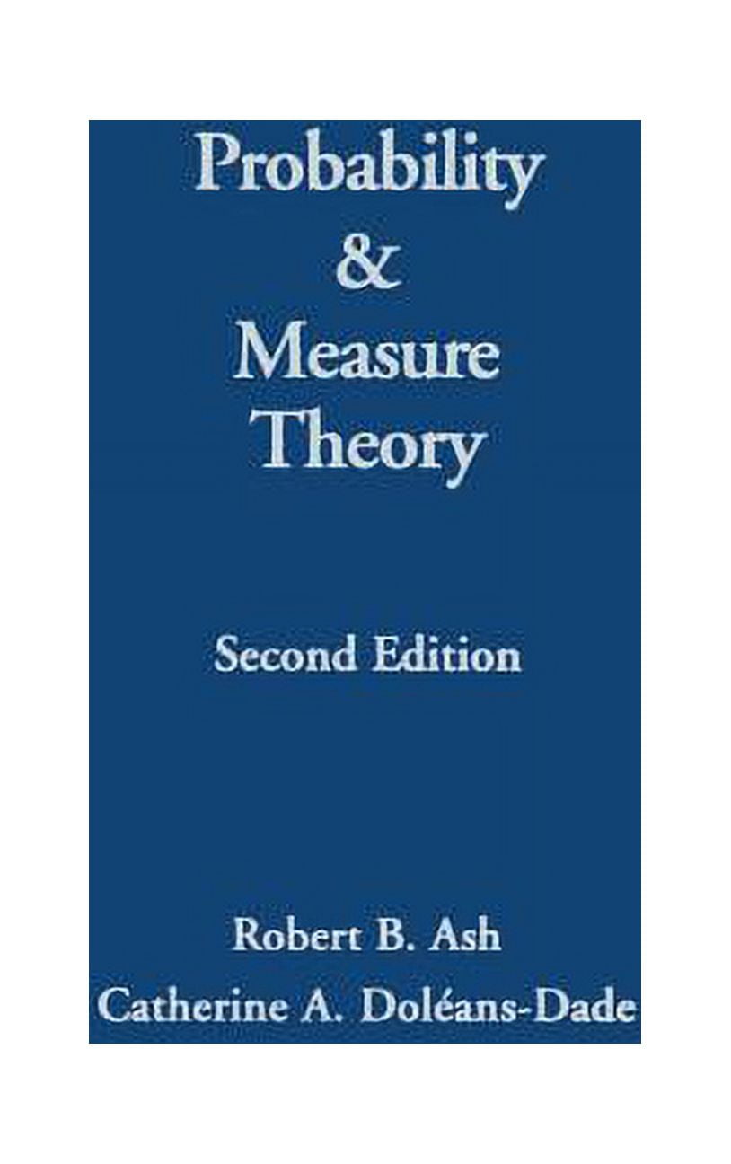Probability & Measure Theory, (Hardcover) - Walmart.com