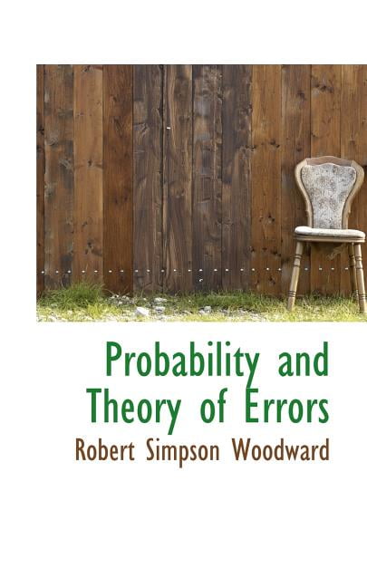 Probability and Theory of Errors (Paperback) - Walmart.com