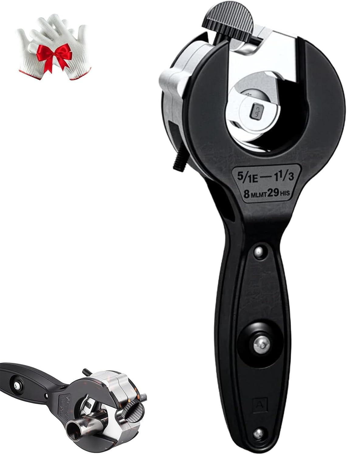Probabilityi Ratcheting Pipe Cutter, 2025 2 in 1 Close Quarters Tube ...
