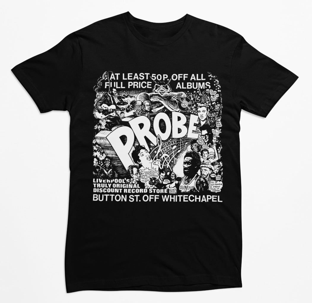 Probe Records 1980s plastic bag design T-Shirt - Walmart.com