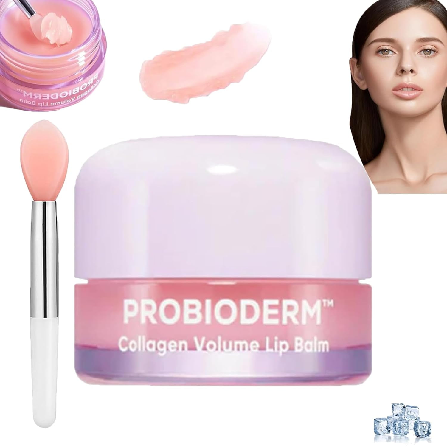 Probioderm Lip Balm, BioHeal Boh Probioderm Collagen Volume Lip Balm ...