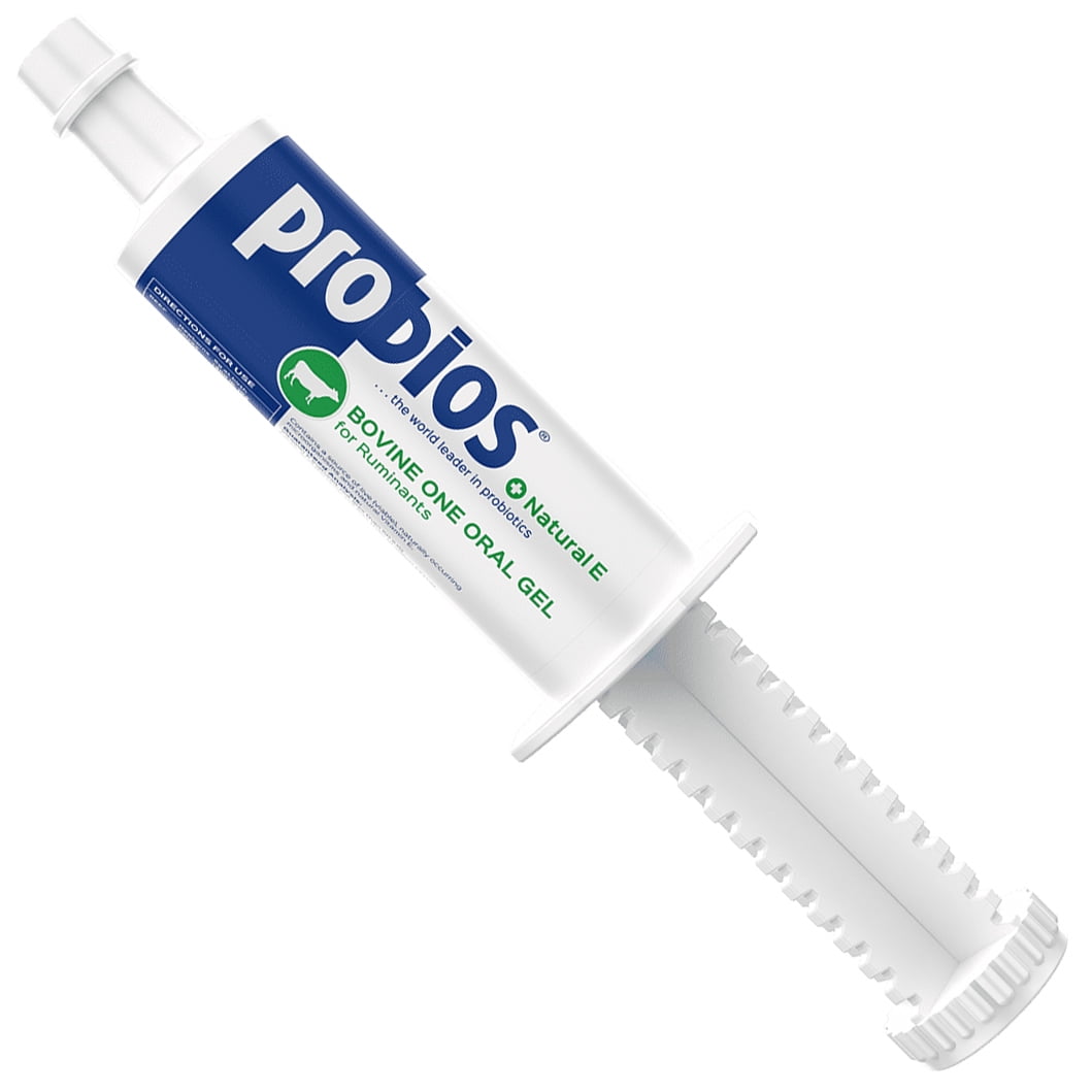 Probios Bovine One Oral Gel for Ruminants Plus Natural E Tube, 60cc ...