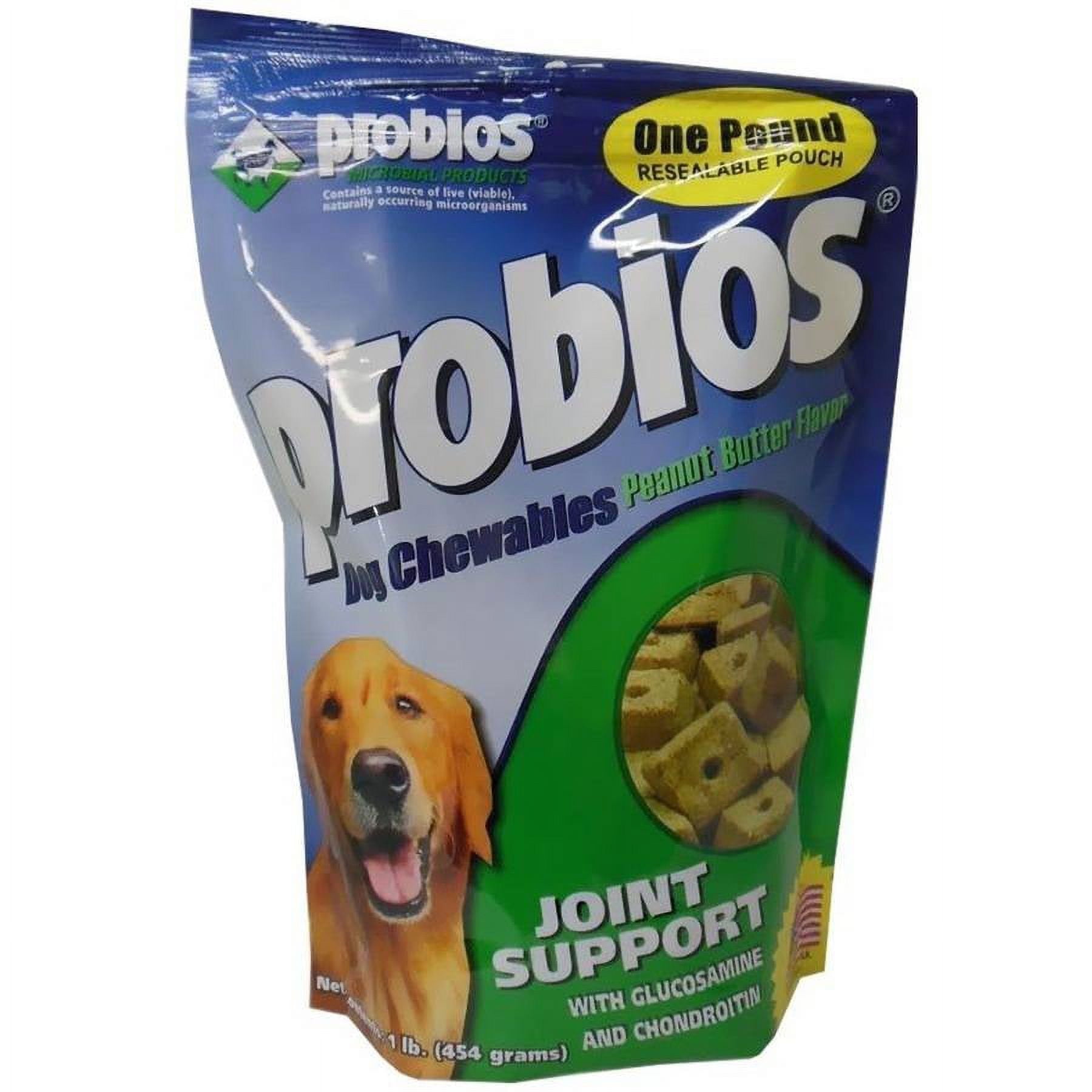 Probios Microbial Products: Peanut Butter Flavor Dog Treats, 16 oz ...