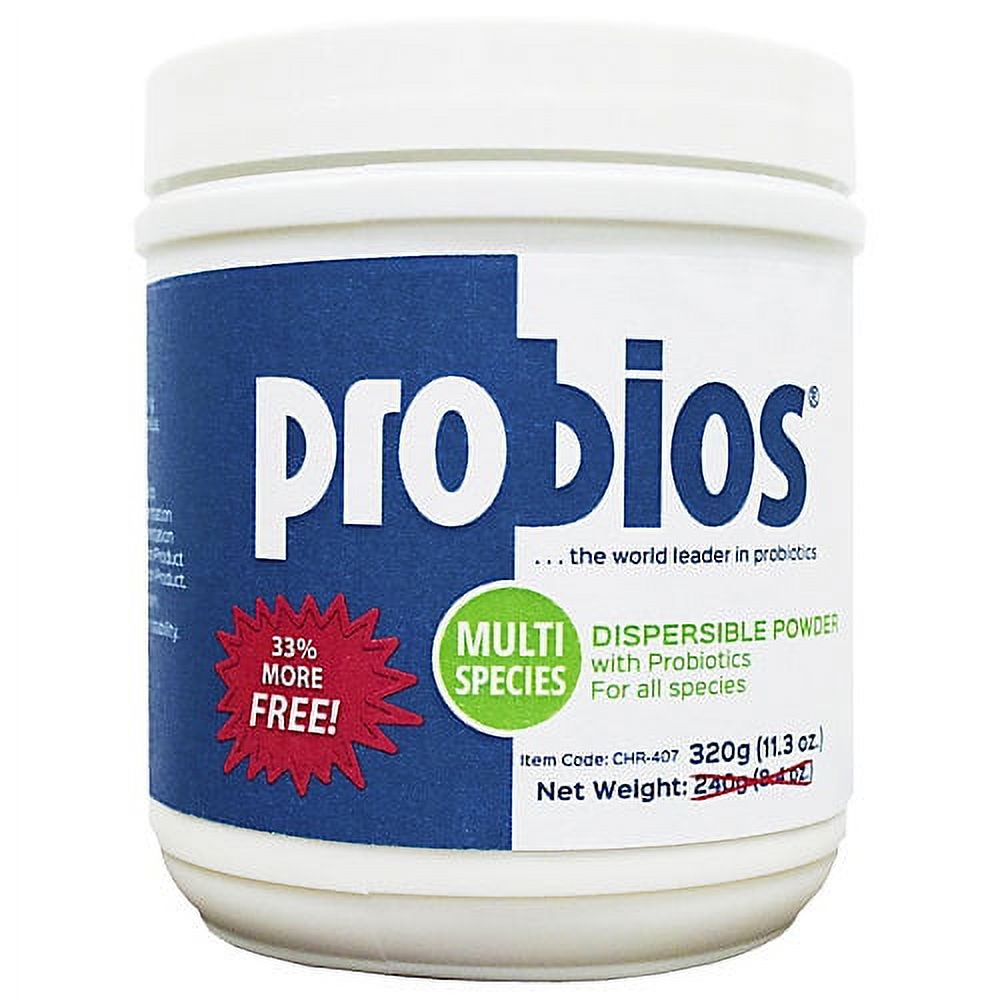 Probios Powder 320Gm Bonus , PartNo 022-CHR407, by Vets Plus ProbiosD ...