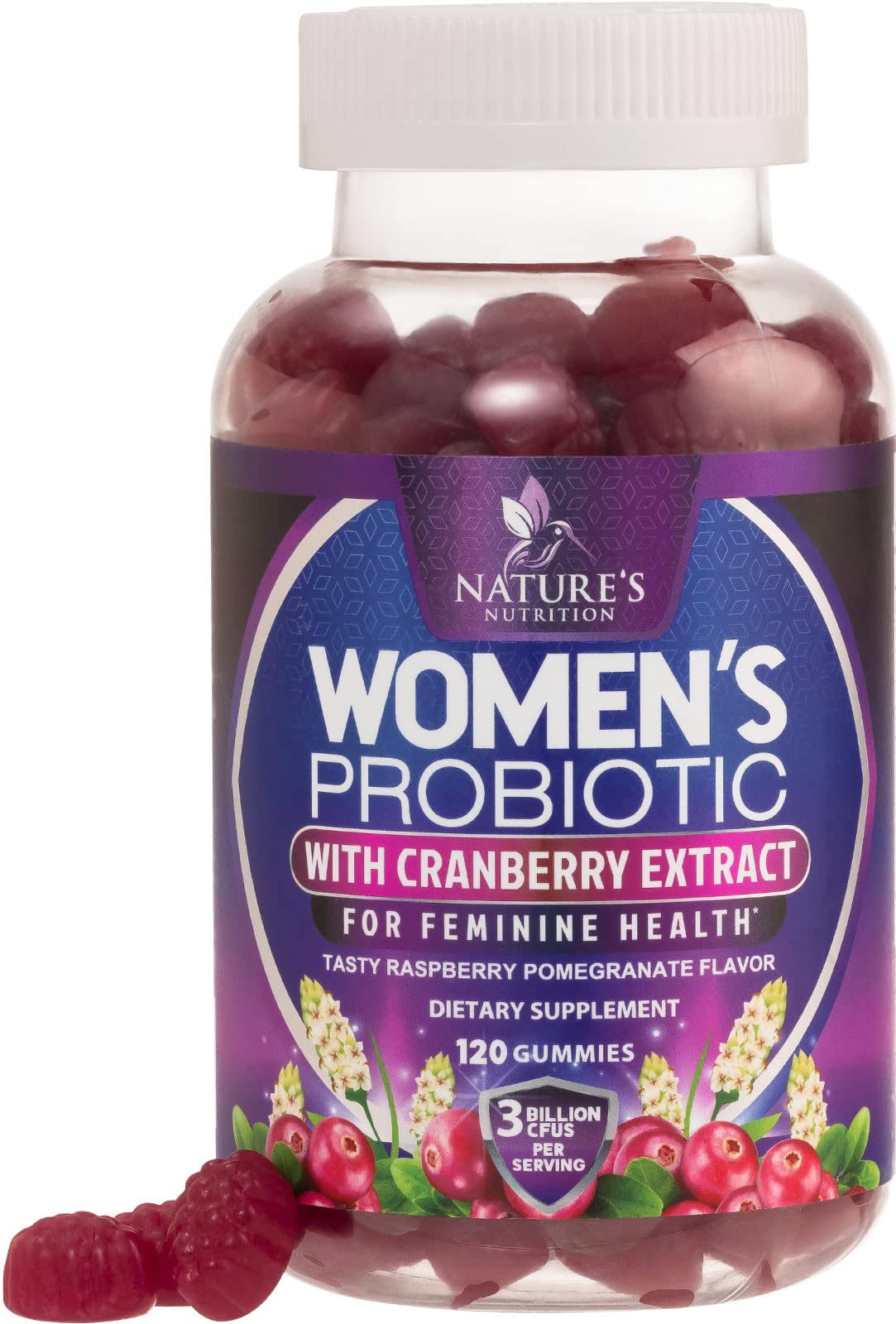 Probiotic Gummy for Women - Digestive, Vaginal Balance, Urinary Support ...