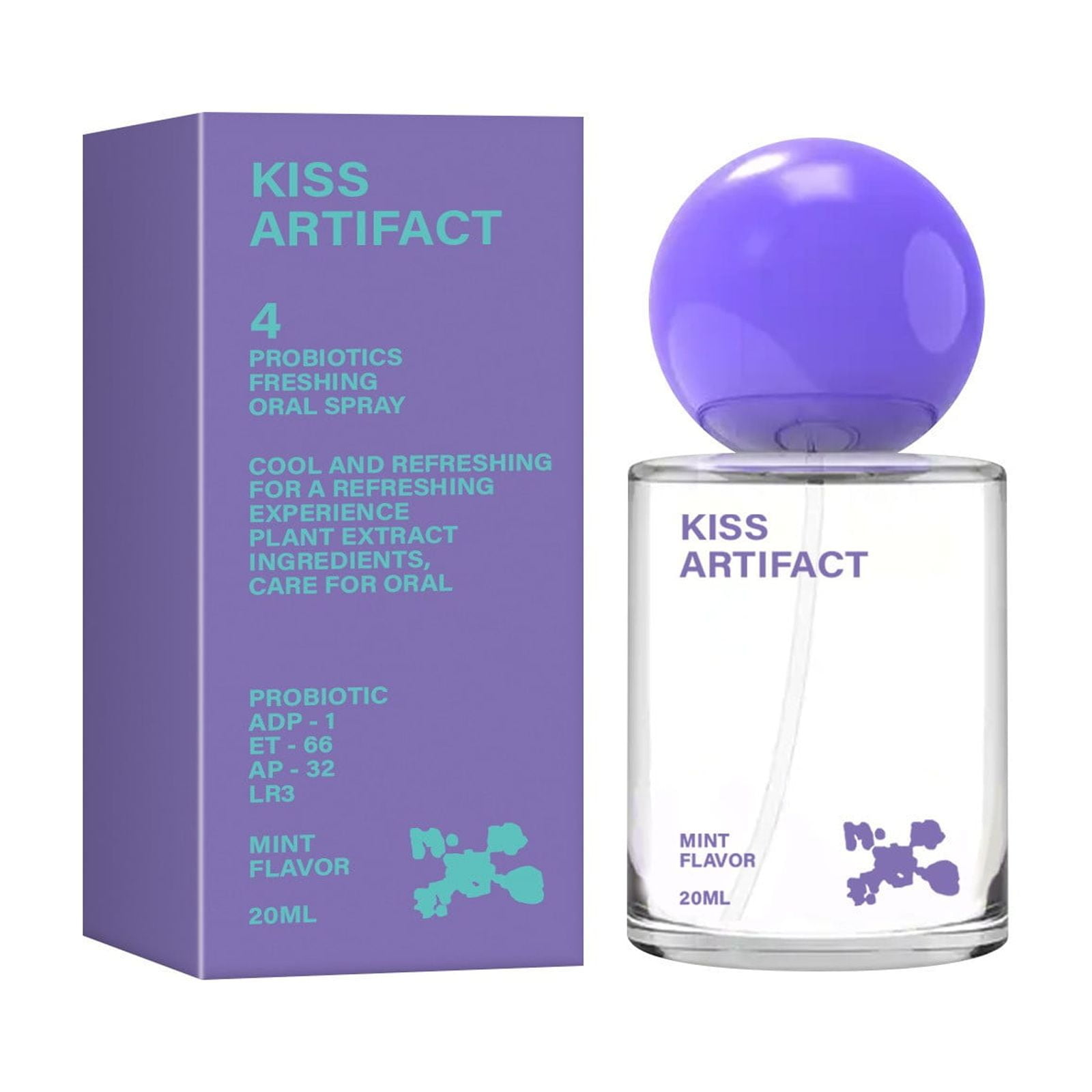 Probiotic Oral Spray for Long-Lasting Freshness, Alcohol-Free Oral ...