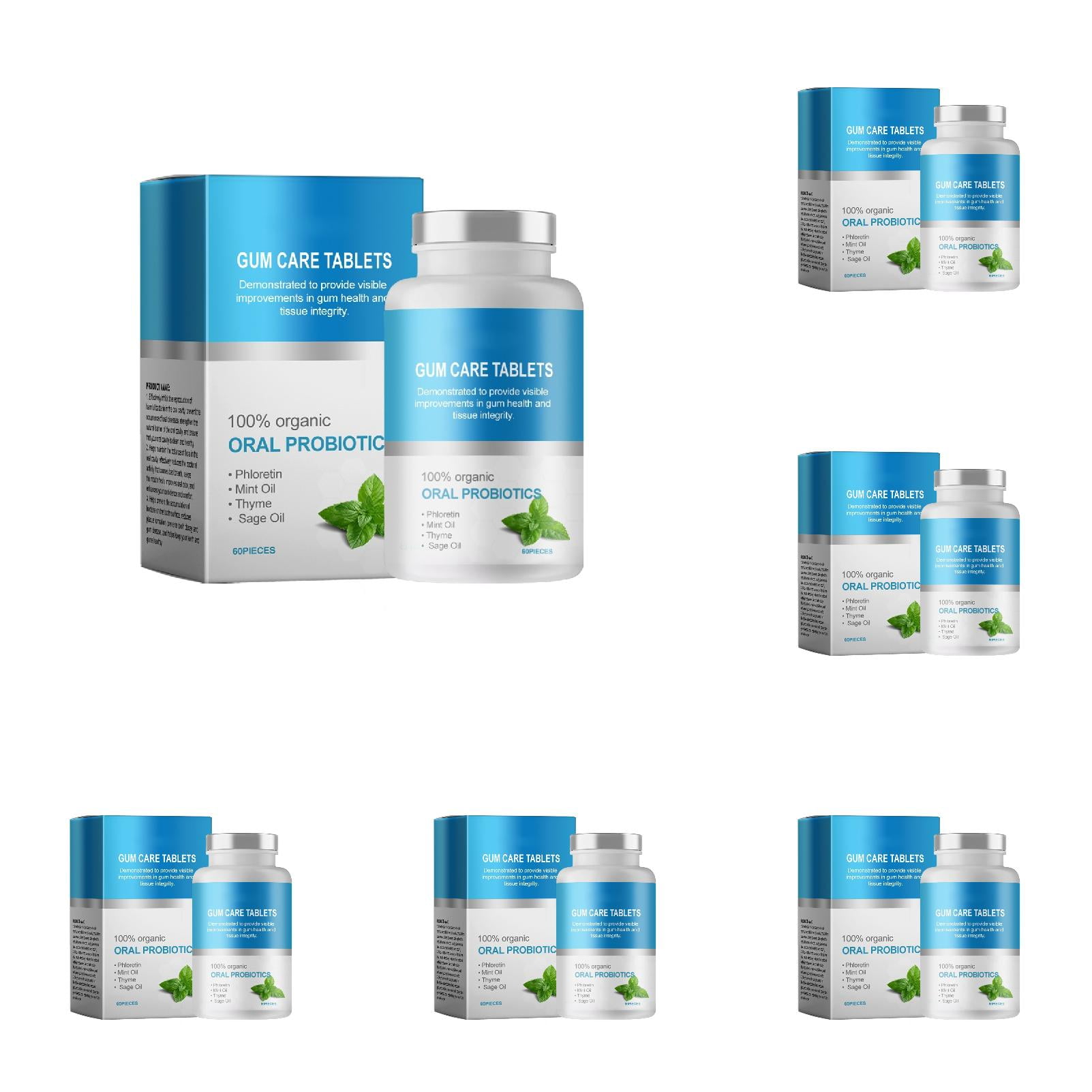 Probiotic Solid Toothpaste Tablets Portable Mouthwash Granules Portable ...