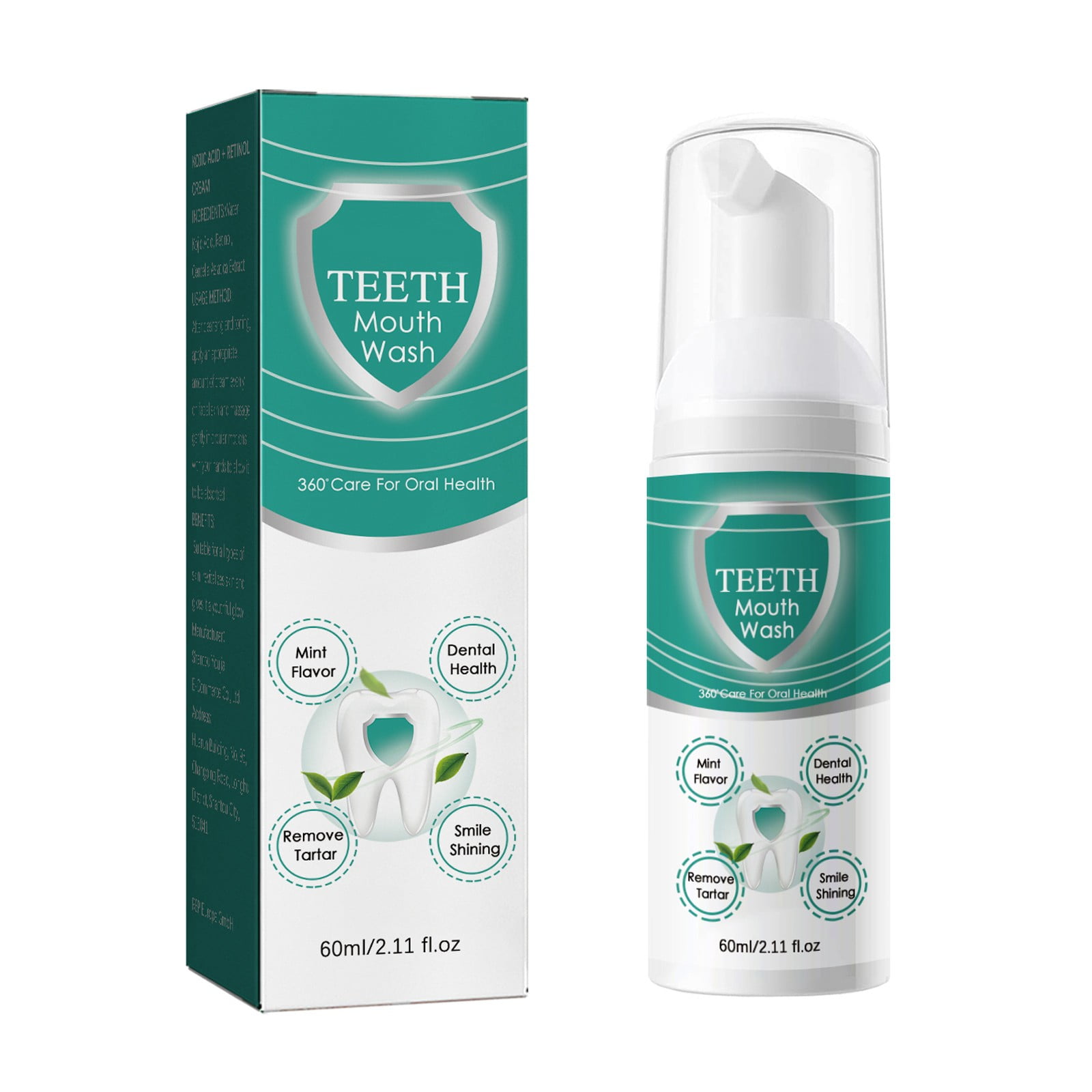 Probiotic Teeth Mouth Teeth Mouth Wash Foaming Teeth Cleaning 60ml ...