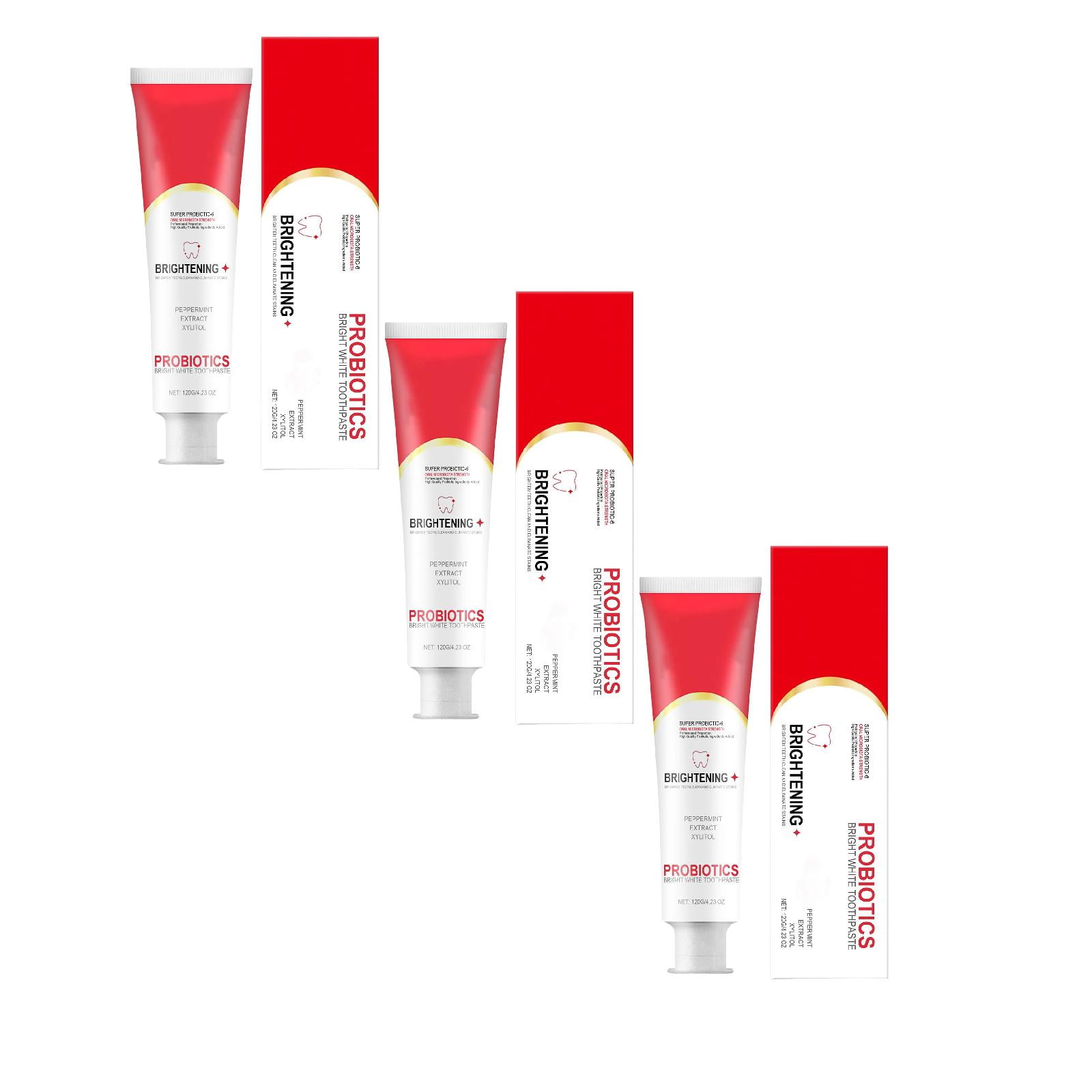 Probiotic Toothpaste Enhanced Formula For Teeth And Gum Enamel Fluoride ...