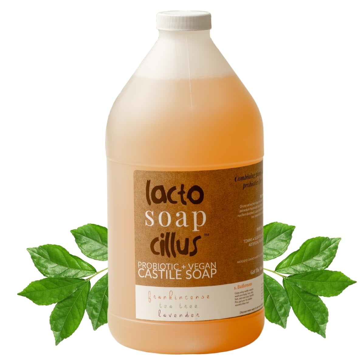 Probiotic + Vegan Castile Soap Lactosoapcillus - Naturally Refreshing ...
