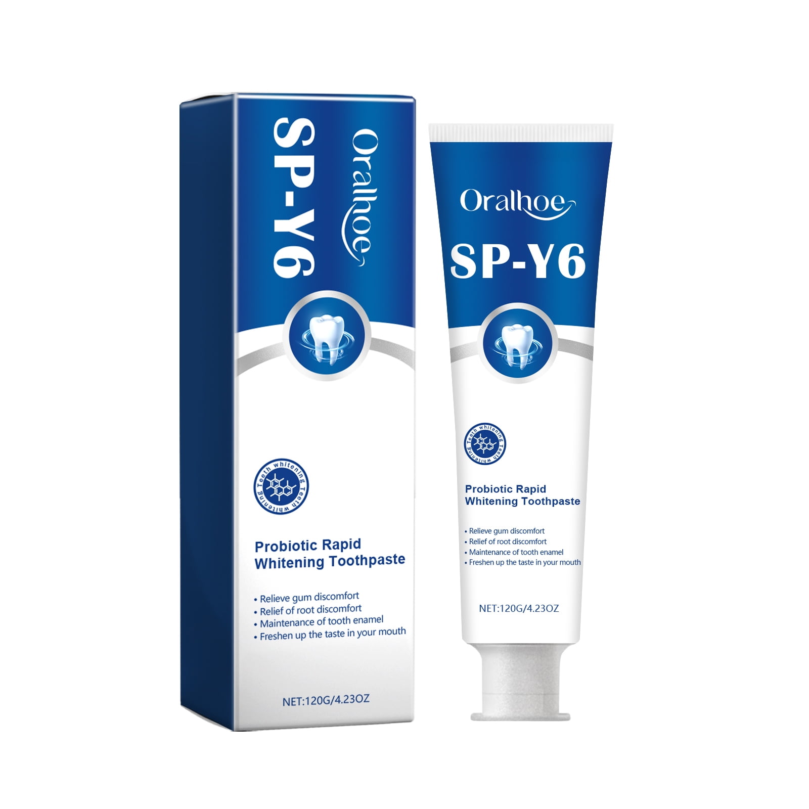 Probiotic Whitening Toothpaste – Freshens Breath, Removes Stains ...