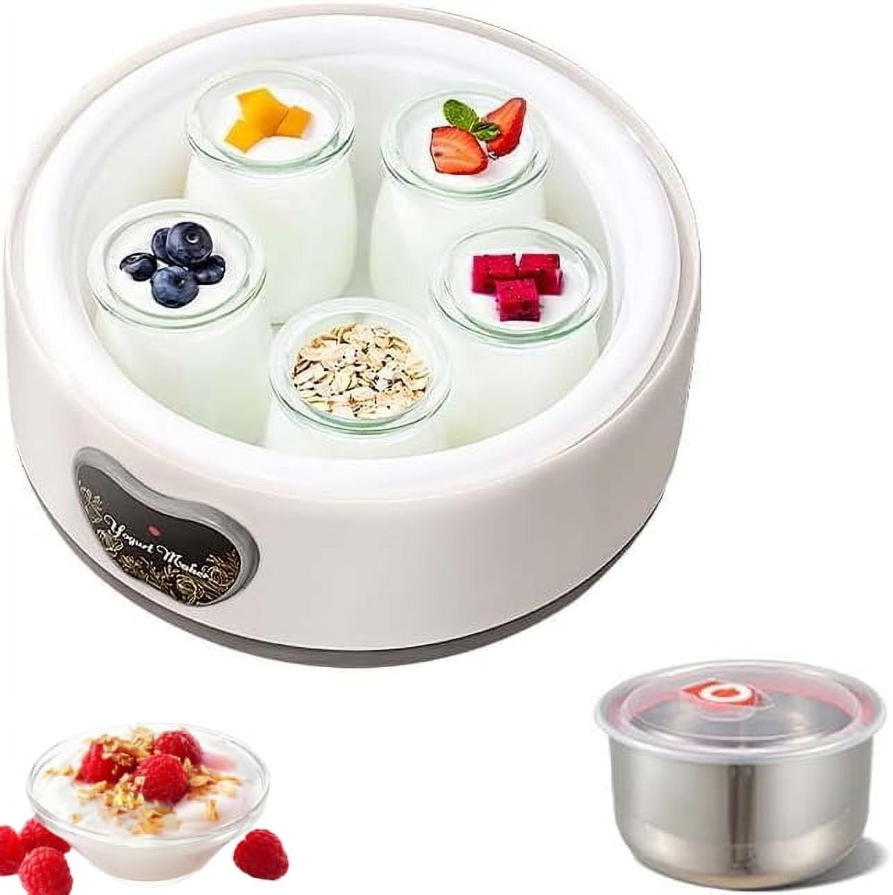 Probiotic Yogurt Maker 36 Hour with Temperature Control, Yogurt Machine ...