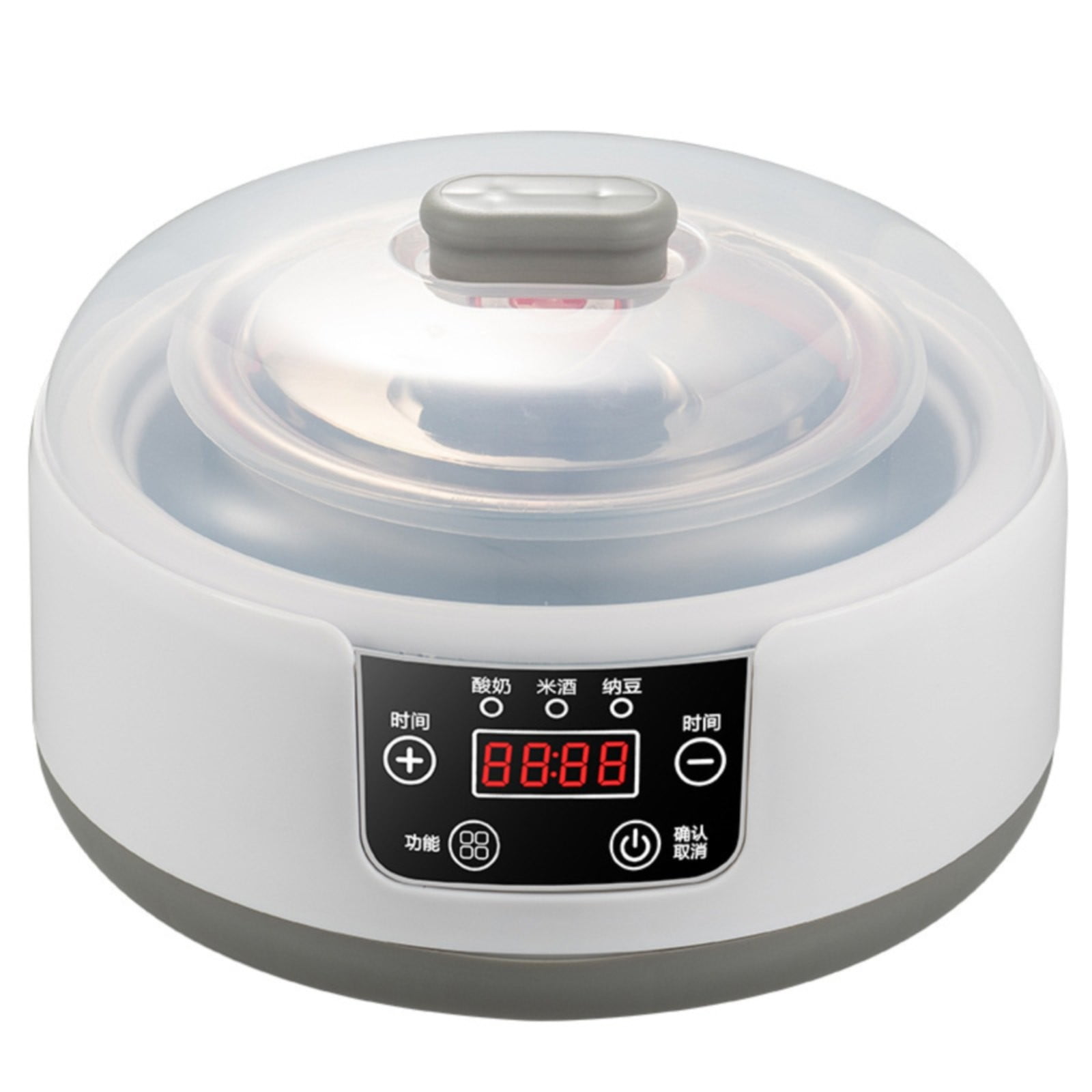 Probiotic Yogurt Maker, Adjustable Temperature & Time Control, Yogurt ...