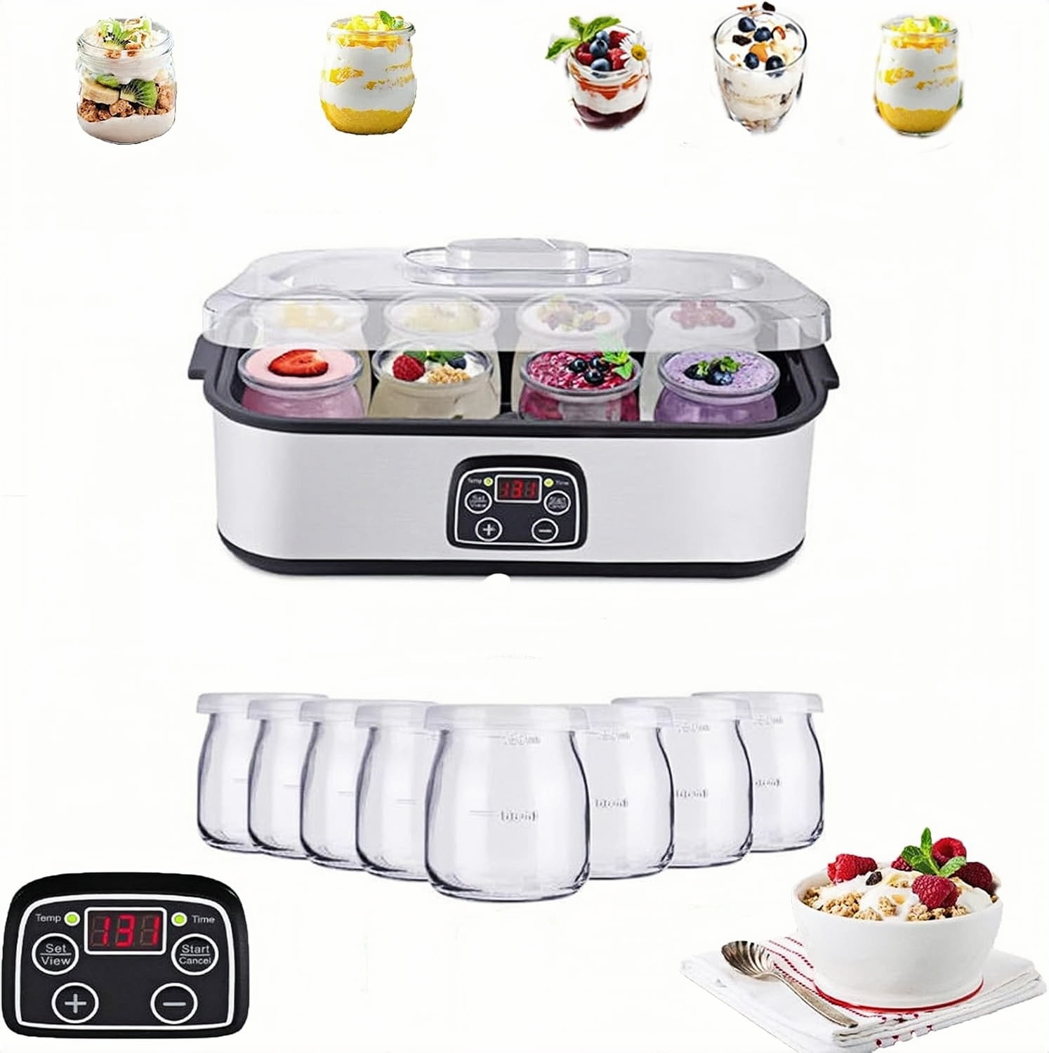 Probiotic Yogurt Motor Yogurt Maker 36 Hour Yogurt Maker Probiotic ...