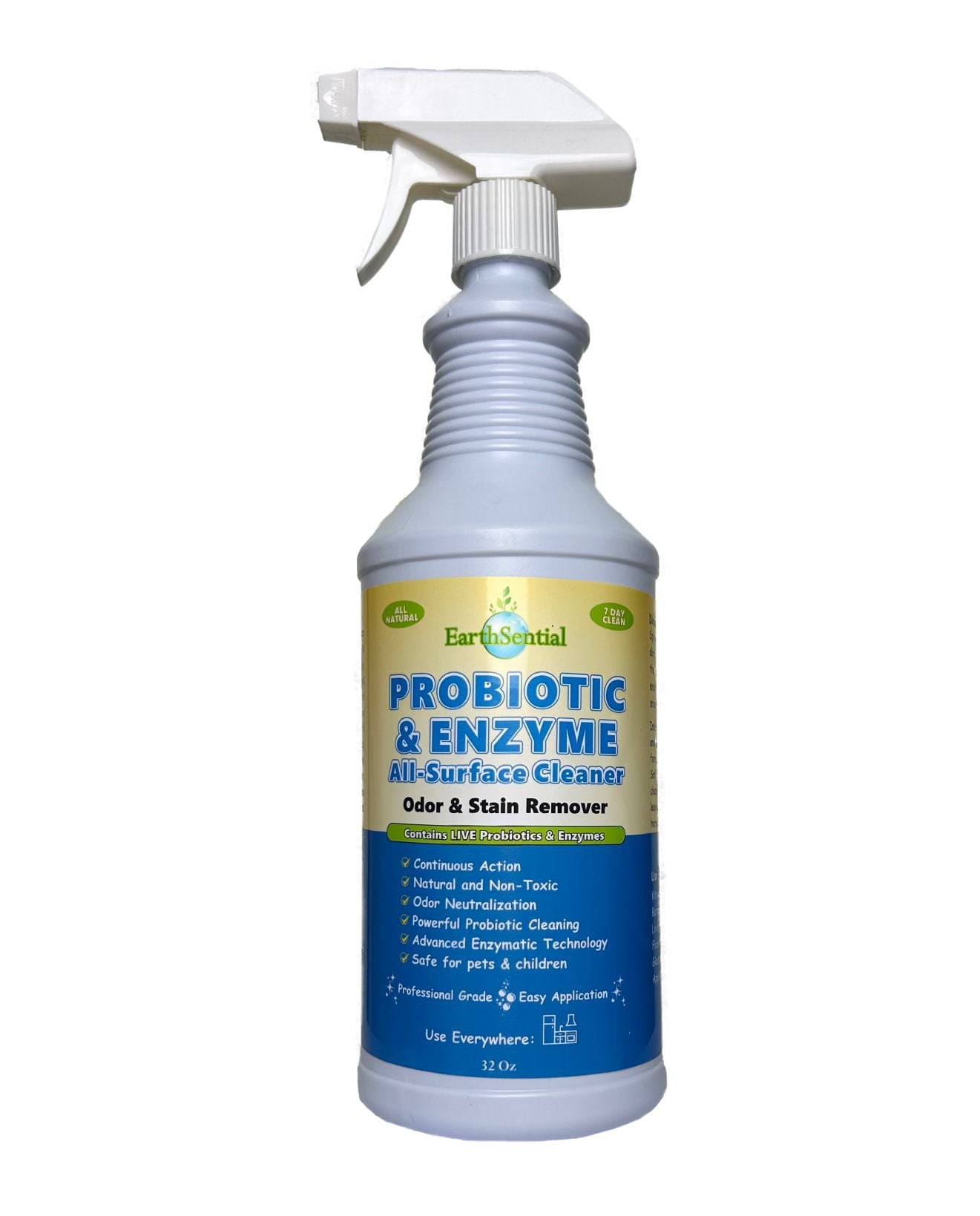 Probiotic and Enzyme All Surface Cleaner 32 Oz Spray All Natural by ...