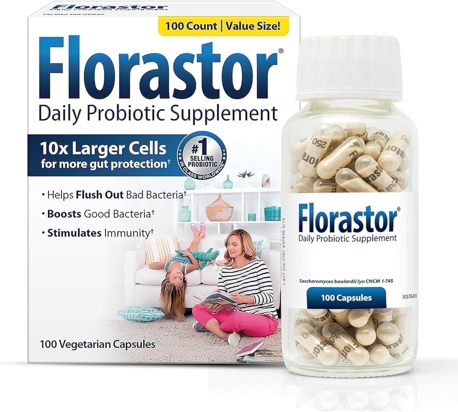 Flora-Probiotic for Digestive and Immune Health, Probiotic for Women ...