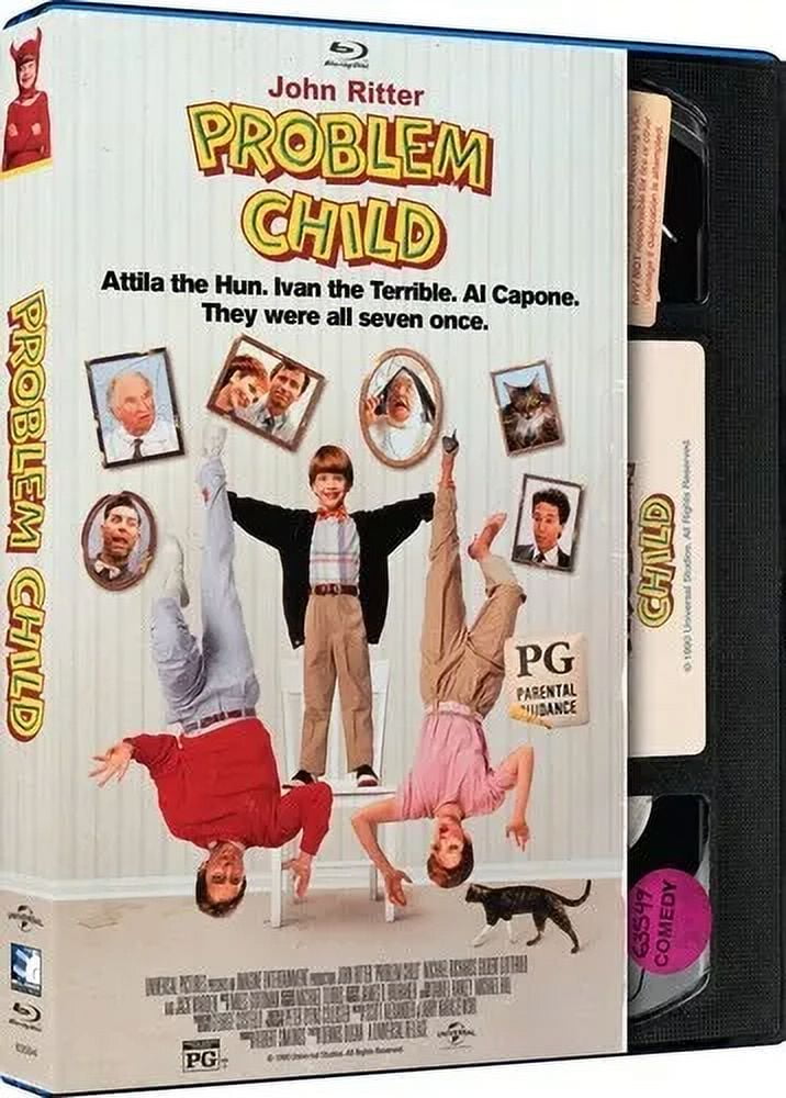 Problem-Child-(Retro-VHS-Packaging)-[New-Blu•-•rey] - Walmart.com