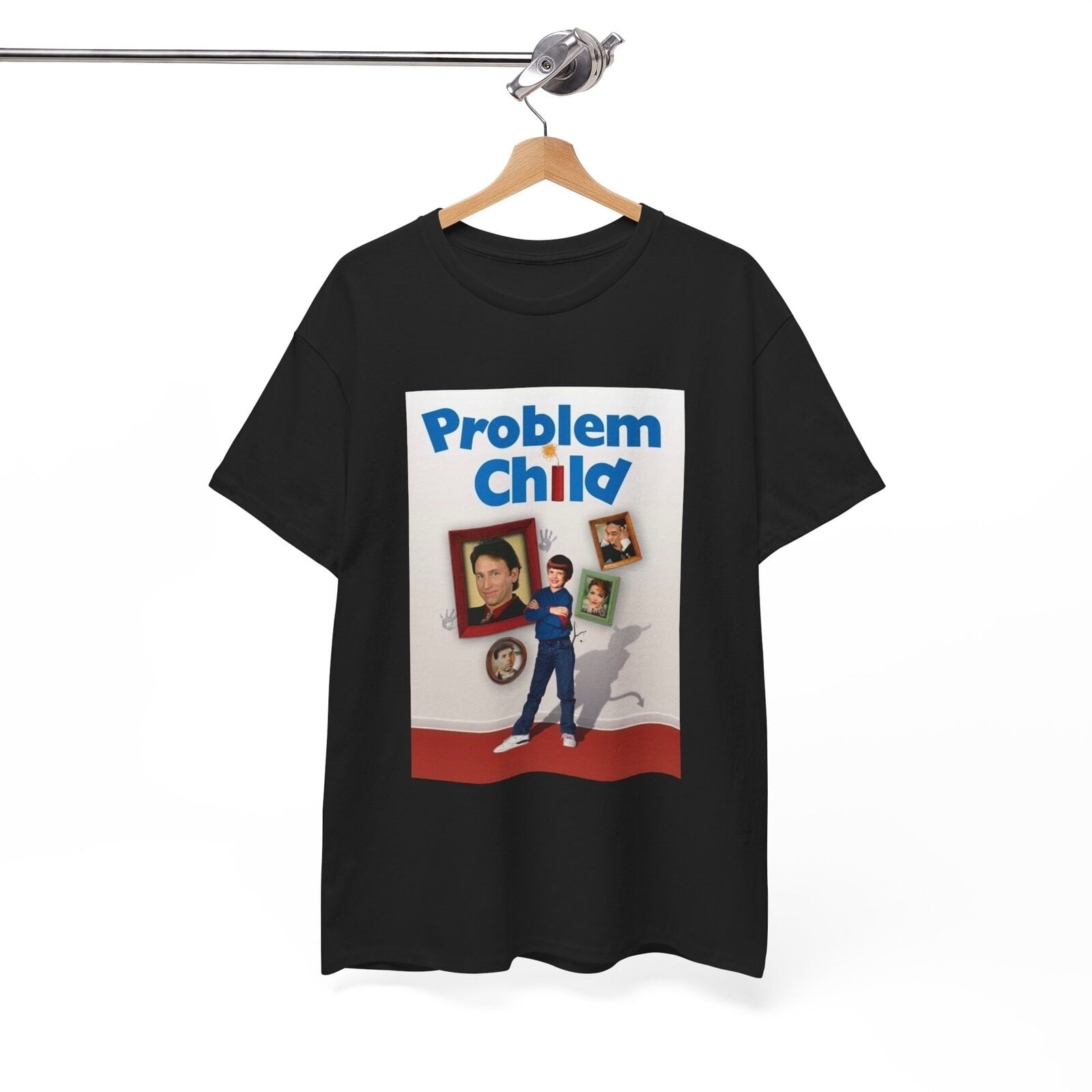 Problem Child T shirt Retro Comedy Movie Poster Vintage Unisex Heavy ...