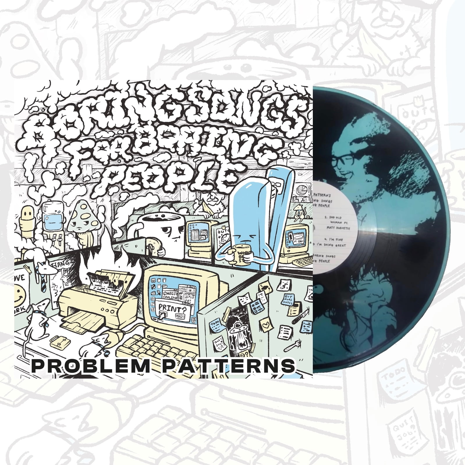 Problem Patterns Boring Songs for Boring People (Vinyl Record) 12" EP ...