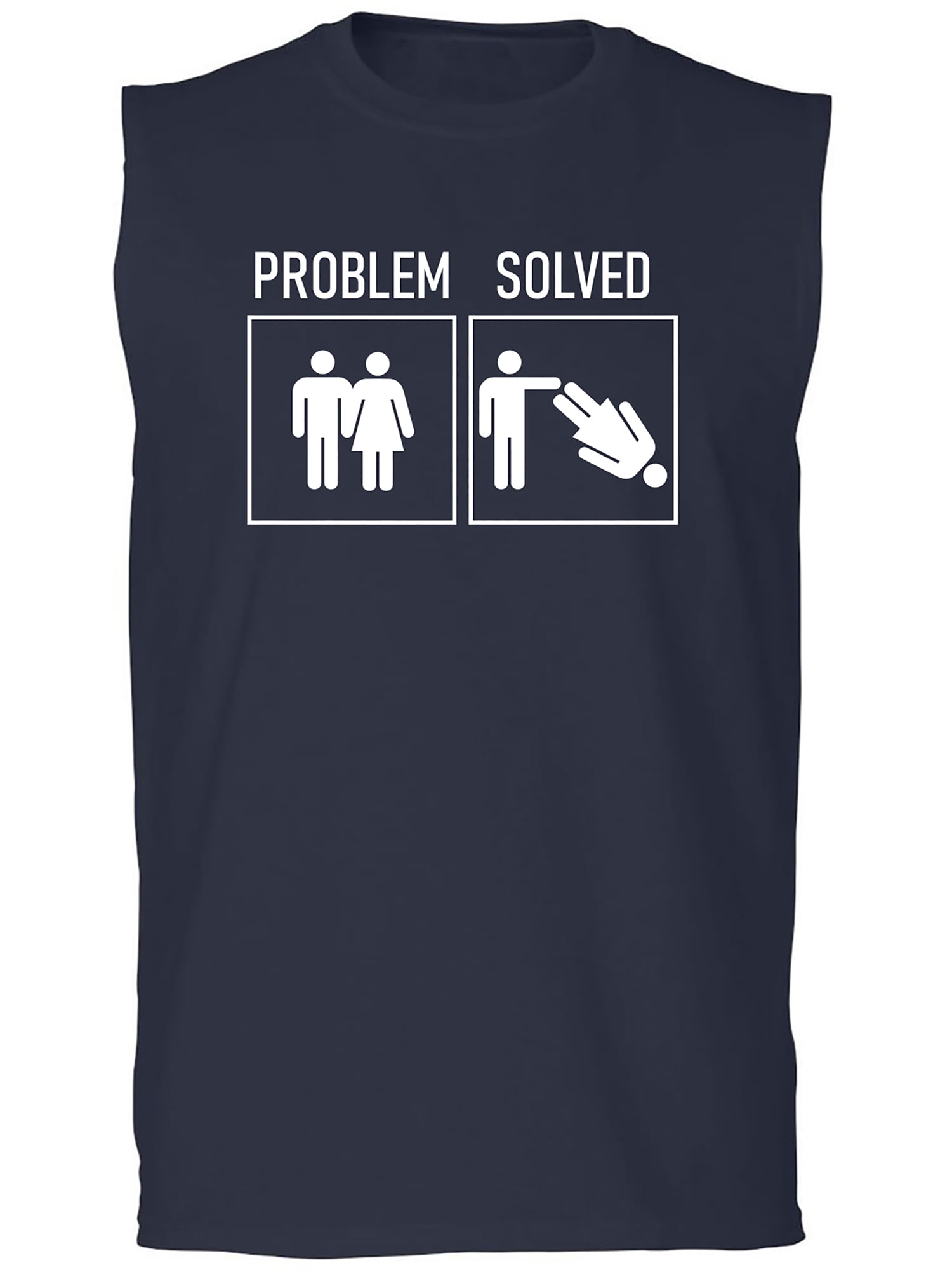 Problem Solved Adult Sleeveless Tee - Walmart.com