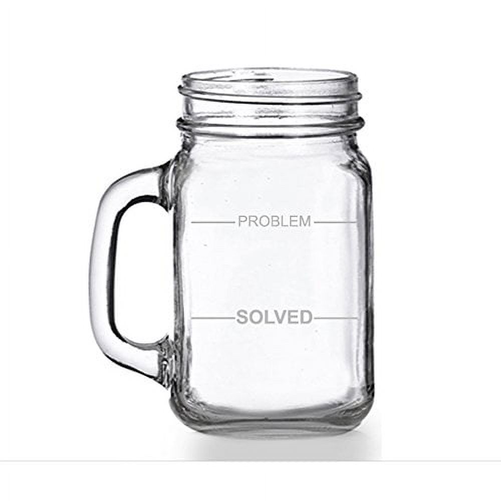Problem - Solved Mason Jar Mug - Walmart.com