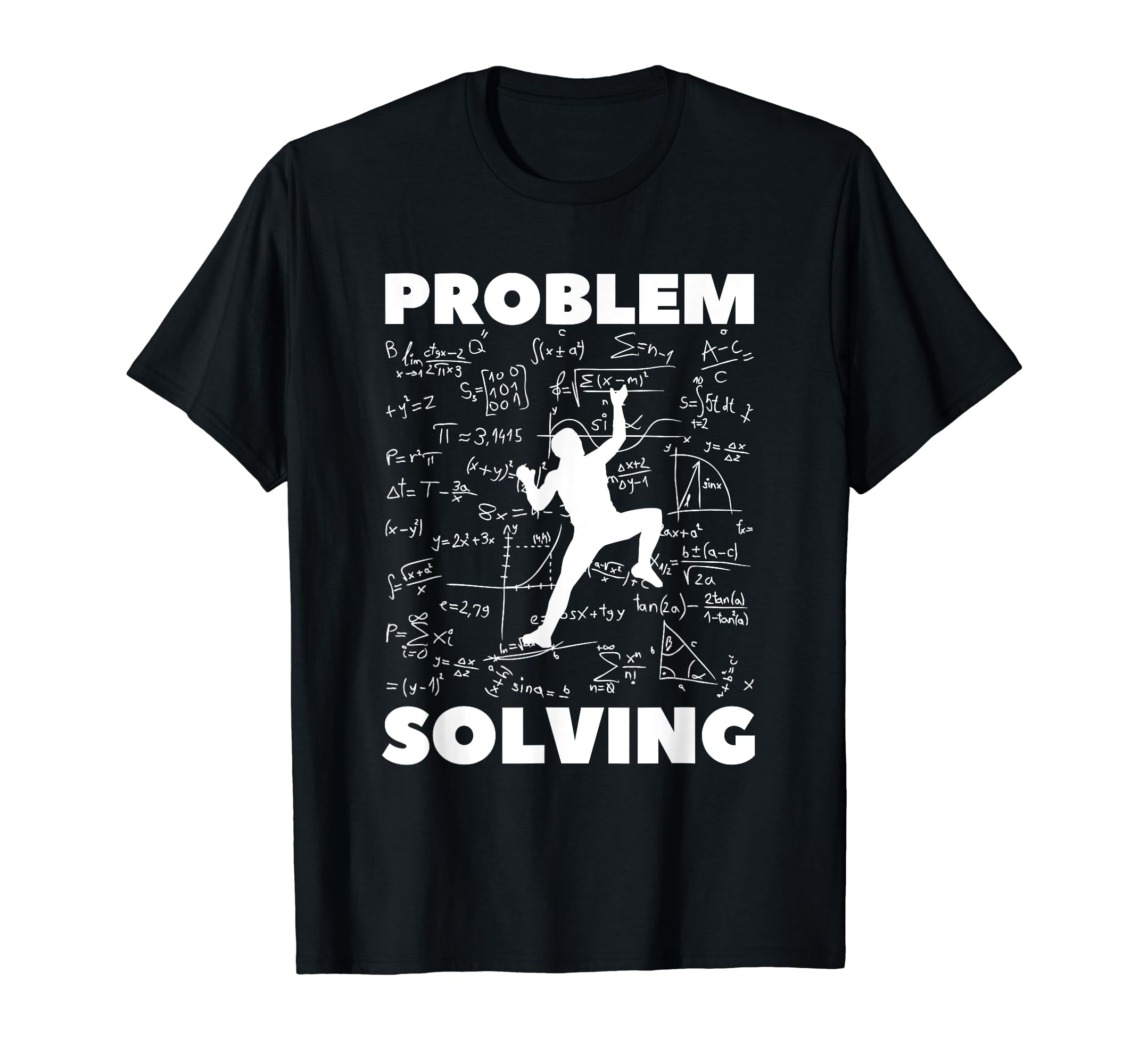 Problem Solving Climber Gift - Rock Climbing, Bouldering Pun T-Shirt ...