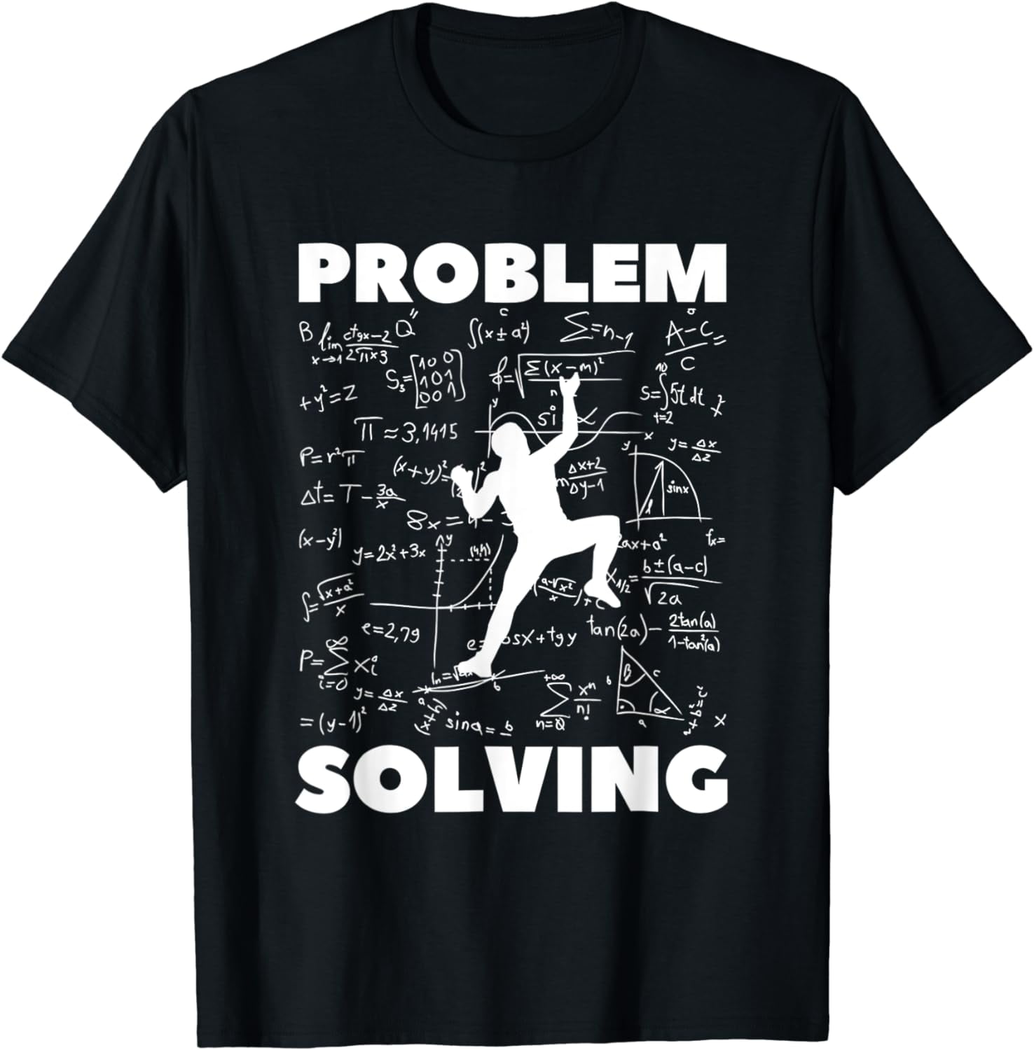 Problem Solving Climber Gift - Rock Climbing, Bouldering T-Shirt ...
