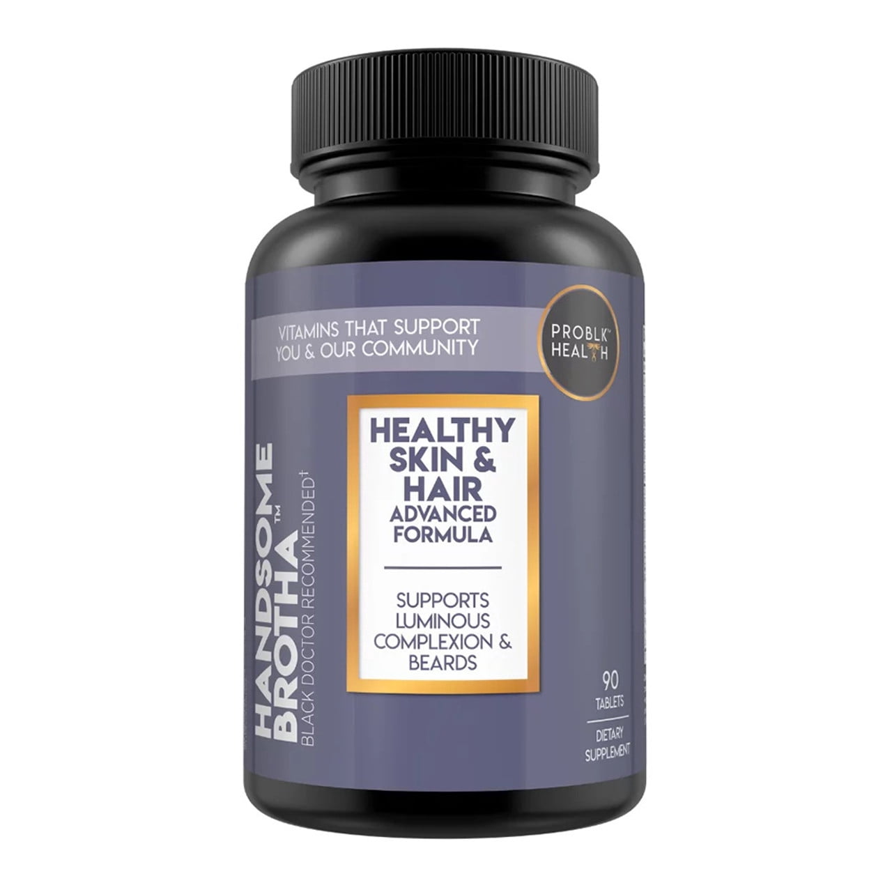 Problk Health Handsome Brotha Vitamin Supplement Tablets, 90 Ea, 3 Pack ...