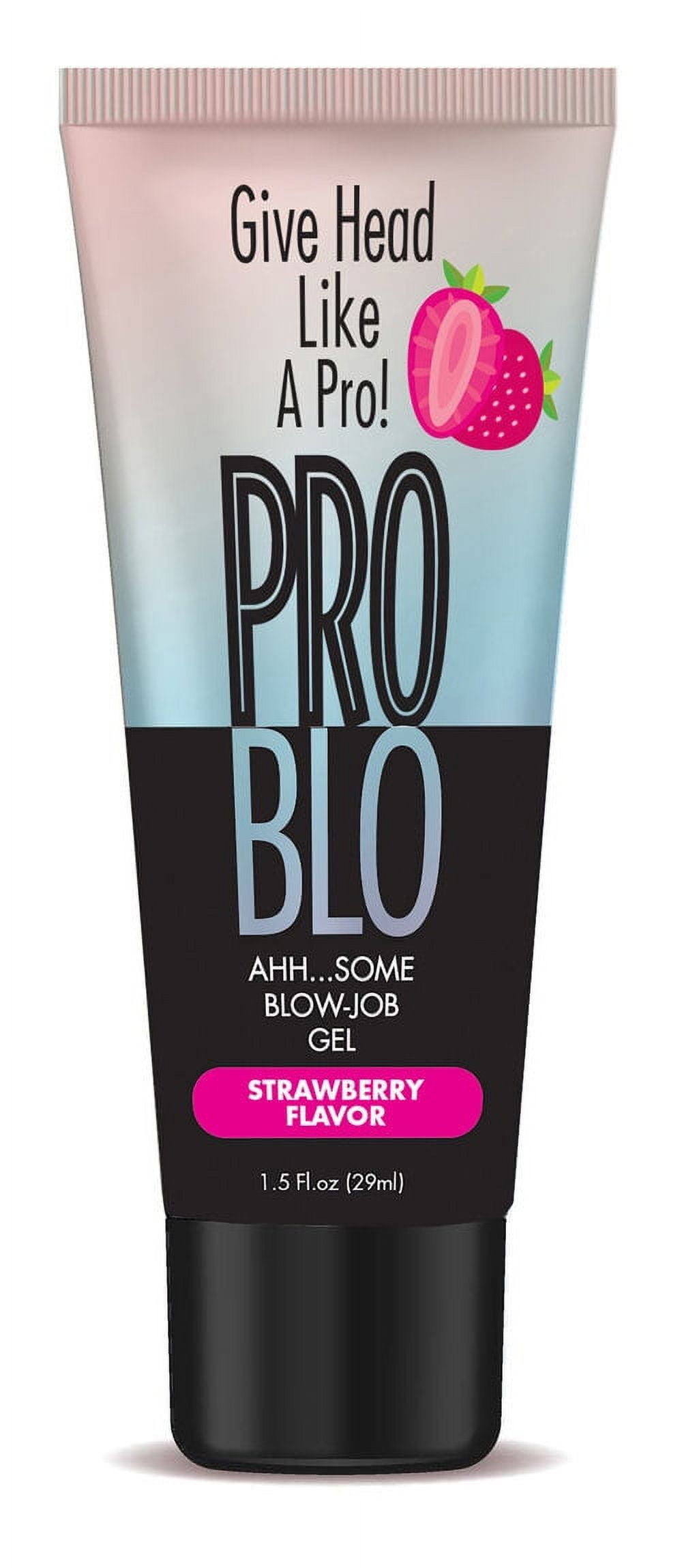 Problo Oral Pleasure Gel by Little Genie Strawberry 1.5 oz - Walmart.com