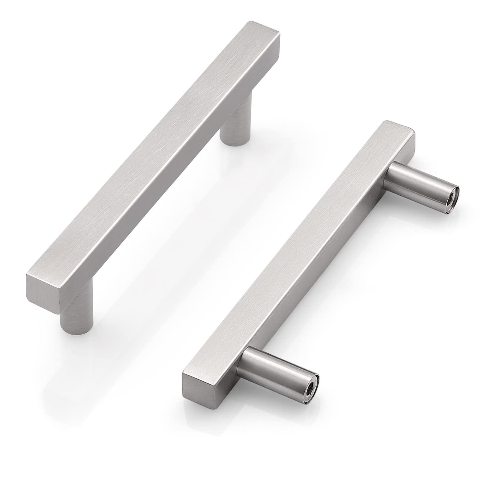 Probrico Cabinet Handles-(Pack of 30) Stainless Steel 3-1/2inch (90mm ...