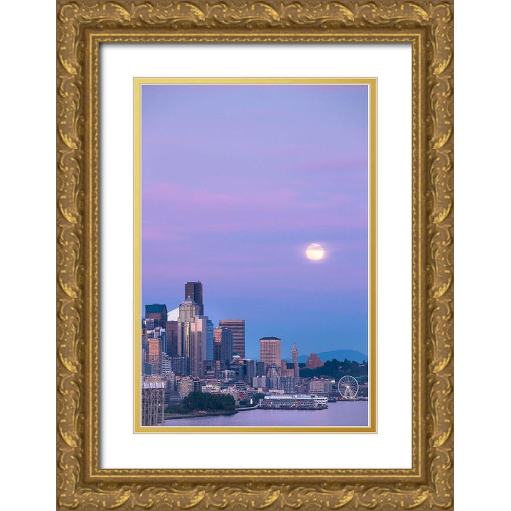 Probst, Greg 23x32 Gold Ornate Wood Framed with Double Matting Museum ...