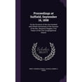 Proceedings at Suffield, September 16, 1858: On the Occasion of the one ...