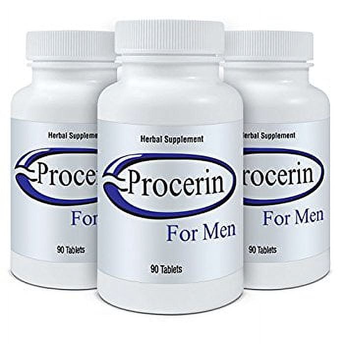 Procerin Tablets - Male Hair Growth Supplement -3 Month Supply (3 ...