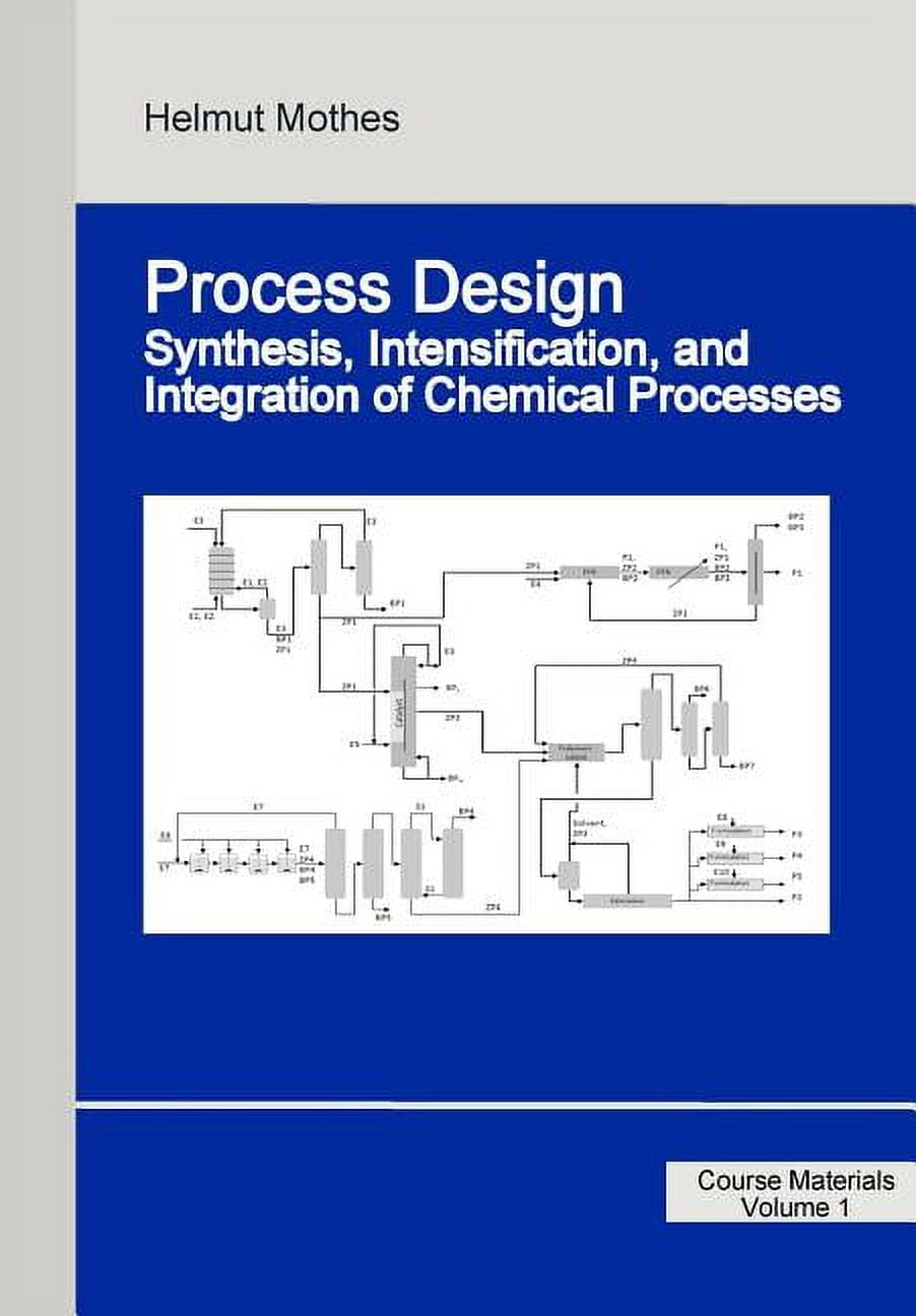 Process Design: Synthesis, Intensification, and Integration of Chemical ...