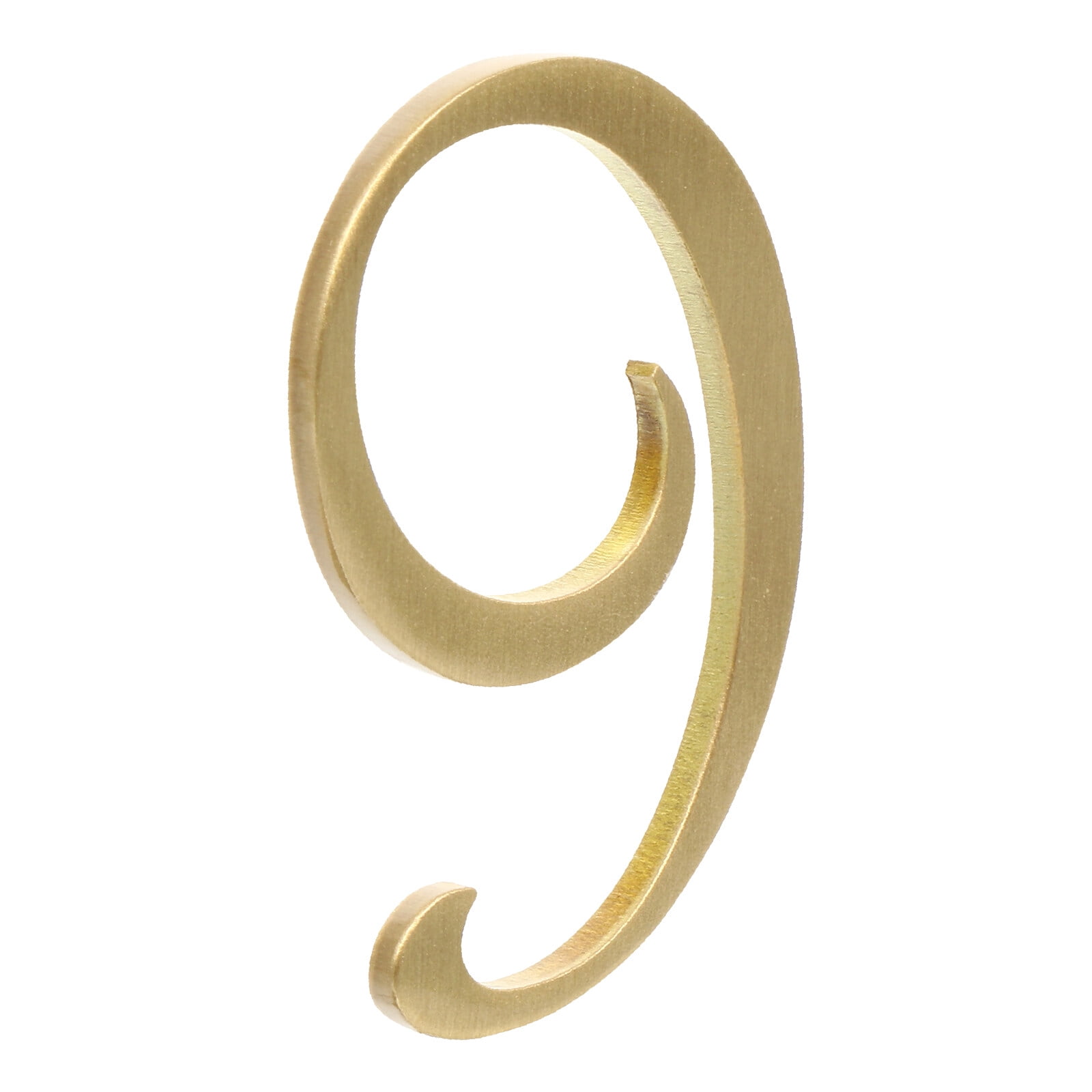 Process Number Sign Modern House Numbers Copper Plate Corridor Office ...