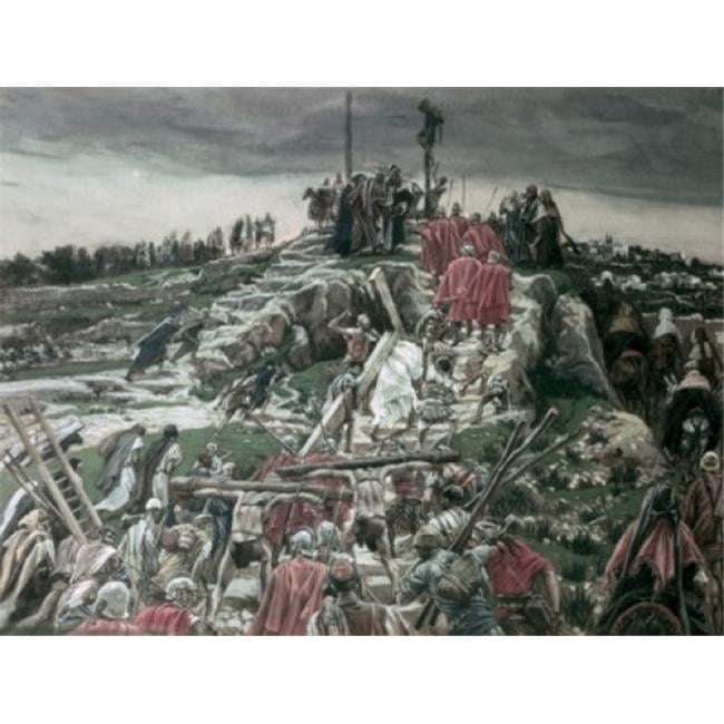 Procession Arriving at Cavalry James Tissot 1836-1902 French Poster ...
