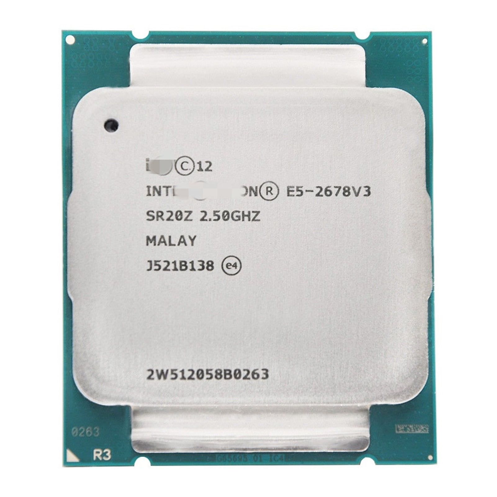 Processor E5 2678 V3 E5-2678 V3 2678V3 CPU 2.5G Serve CPU LGA 2011-3 PC Desktop Processor CPU ...