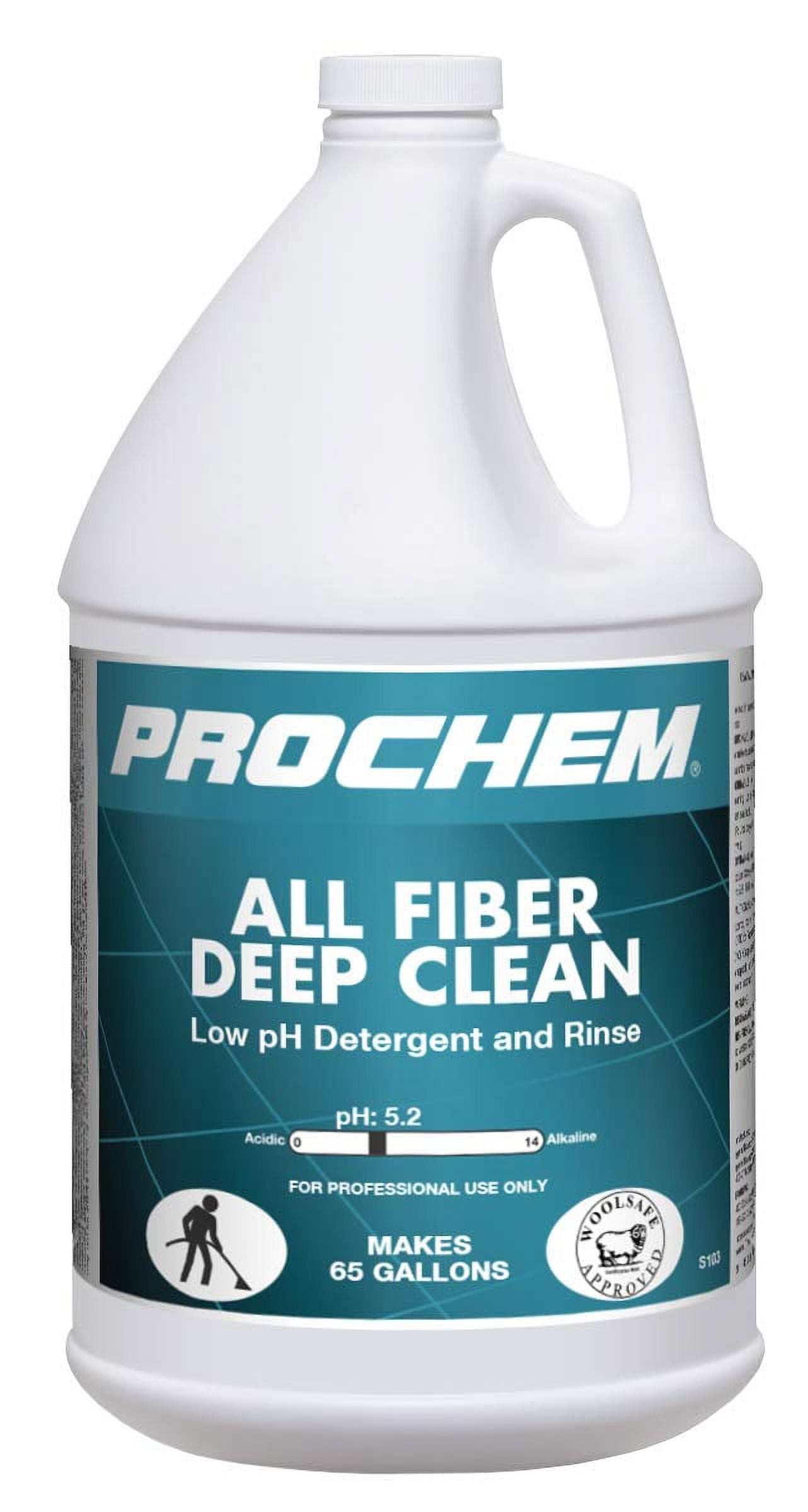 Prochem All Fiber Deep Clean Rinse, Professional Solution for Carpet ...