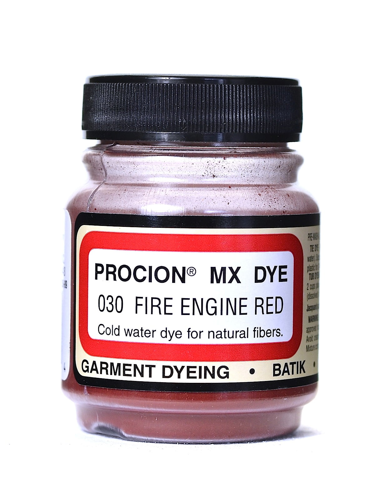 Jacquard Procion MX Fiber Reactive Dye, Fire Engine Red, 030, 2/3 oz ...