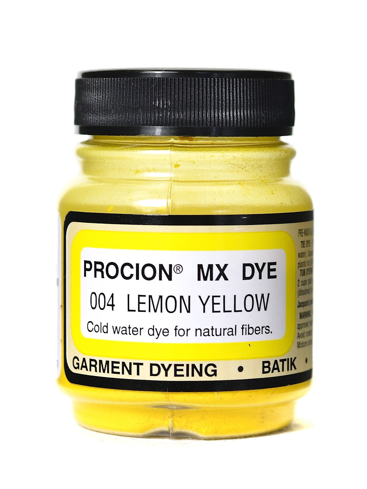 Procion MX Fiber Reactive Dye lemon yellow, 004, 2/3 oz. (pack of 3 ...