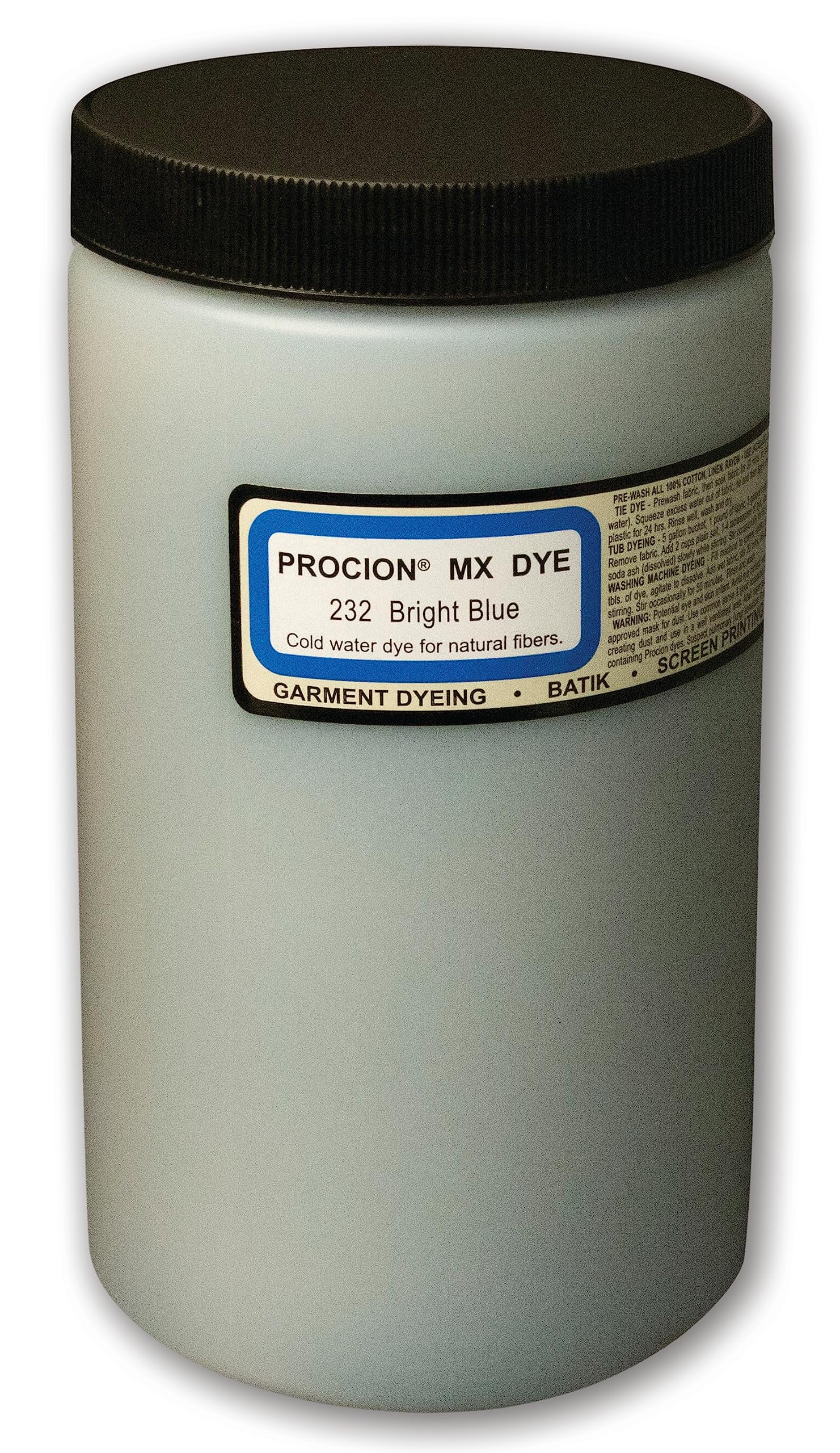 Procion Mx Dye Bright Blue 1 Lb - Walmart.com