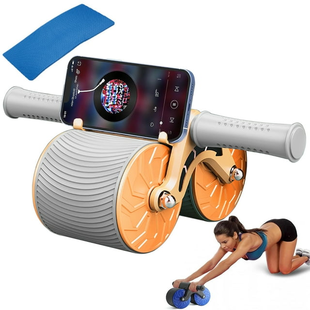 Prociv 2023 New Automatic Rebound Ab Abdominal Exercise Roller Wheel