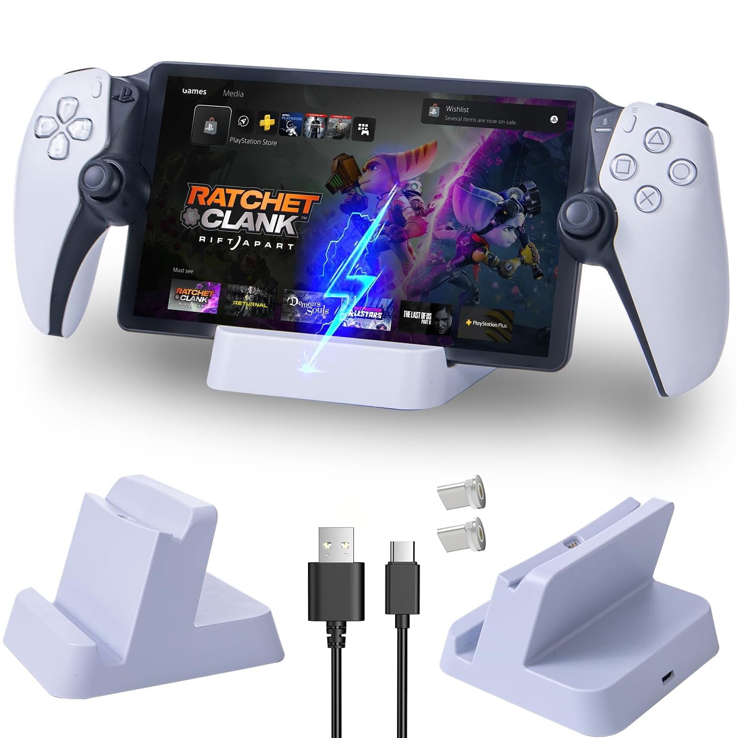 Prociv Charging Station for Playstation Portal Remote Player, PS Portal ...