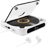 ByronStatics Compact Portable CD Player, Personal Walkman, USB, Travel ...