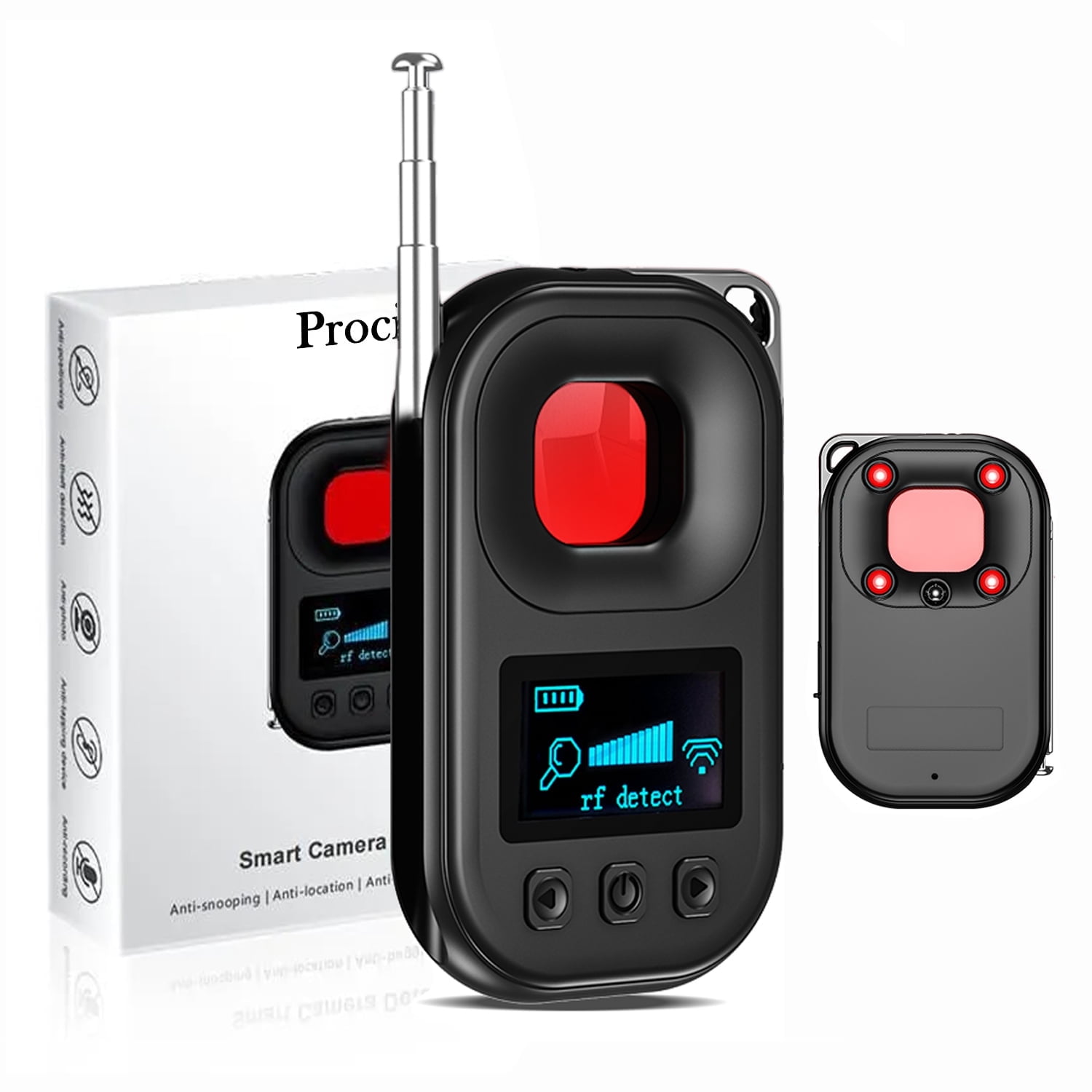 Prociv Upgraded Smart Hidden Camera Detectors Bug Detector Anti Spy Rf Detector Gps Tracker
