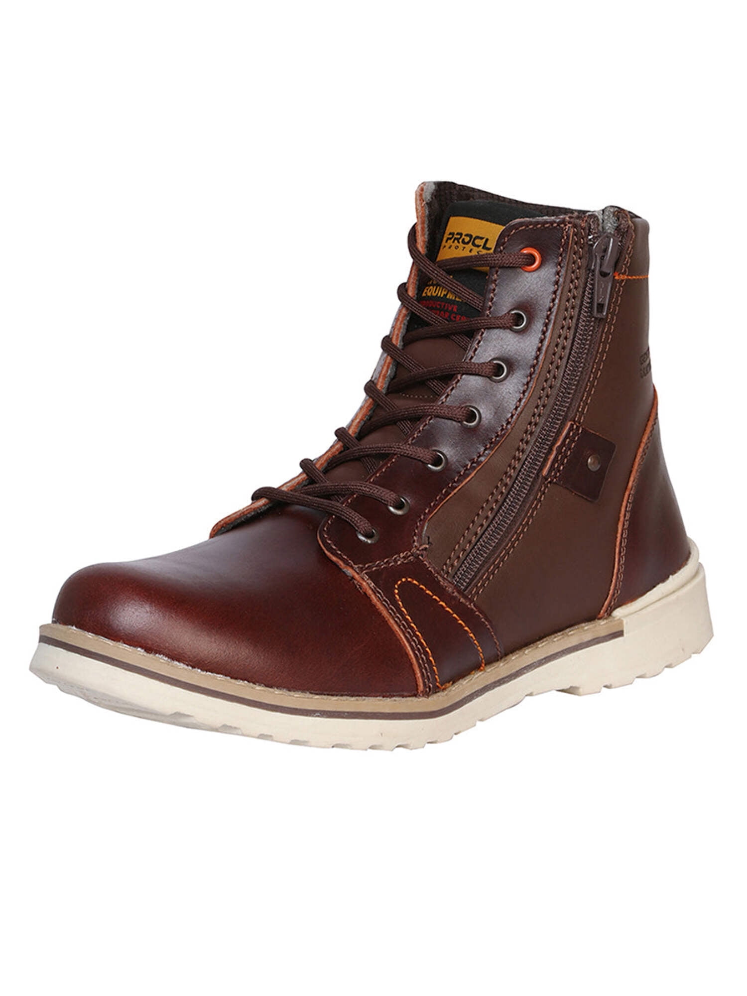 Women's Lace-Up and Zipper Soft Toe Work Ankle Boots 'Procliff ...