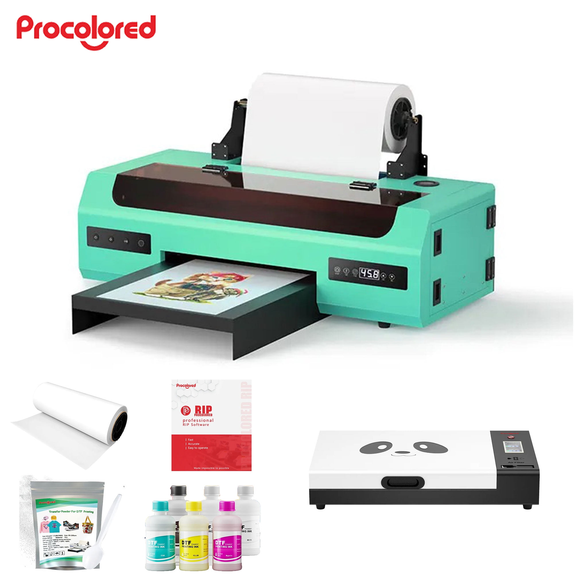 Procolored F13 DTF Printer A3 L1800 Direct to Film Inkjet Printing with ...