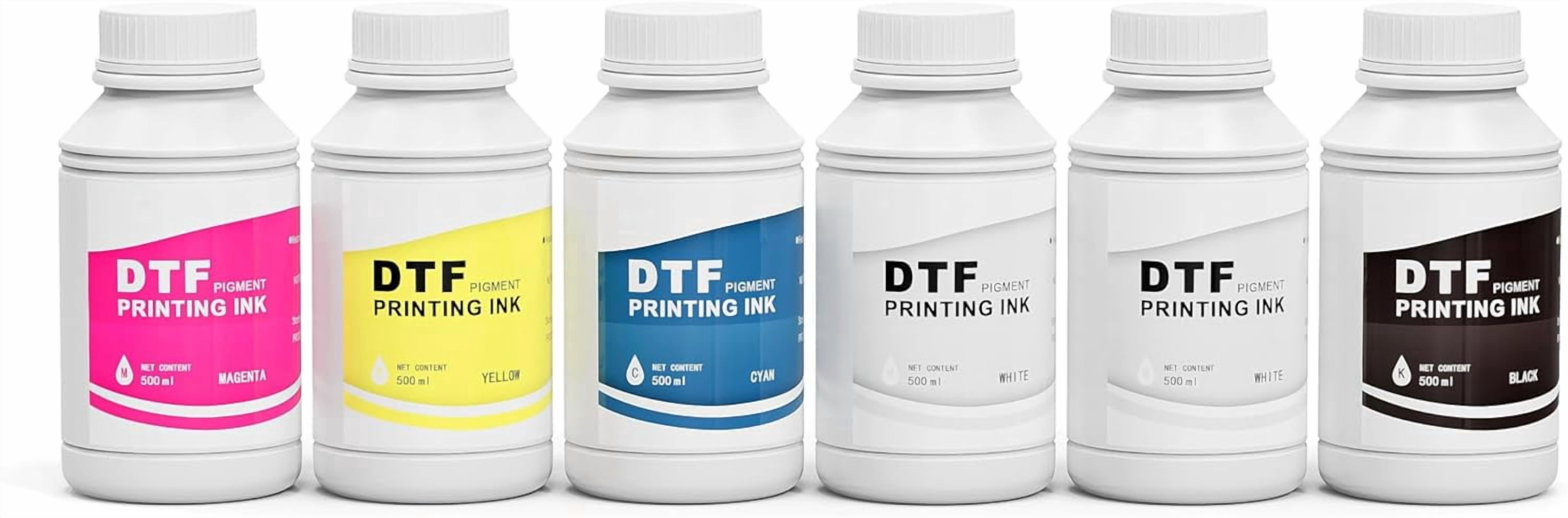 Procoloredfun DTF Transfer Printer Ink, 3000 ML Premium DTF Ink for ...